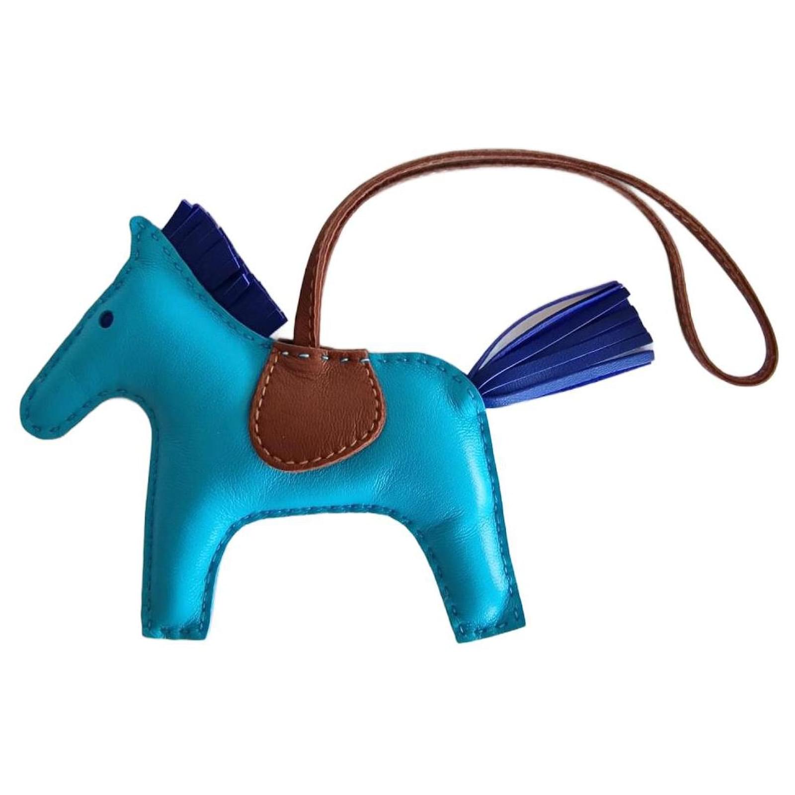 Hermès RODEO Medium Model Blue Leather ref.981722 - Joli Closet