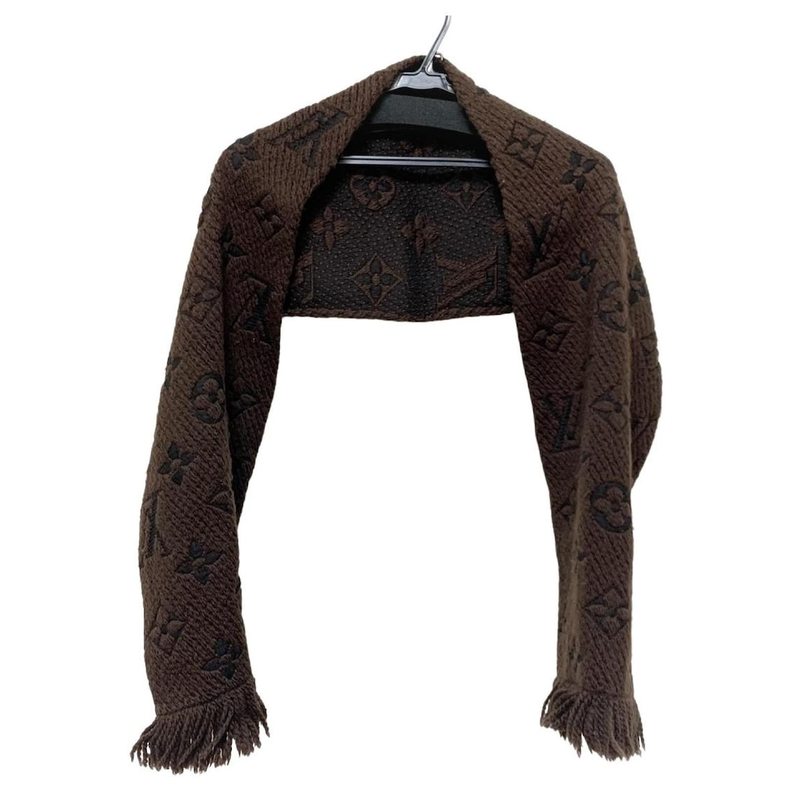 Louis Vuitton Logomania Brown Wool ref.981918 - Joli Closet