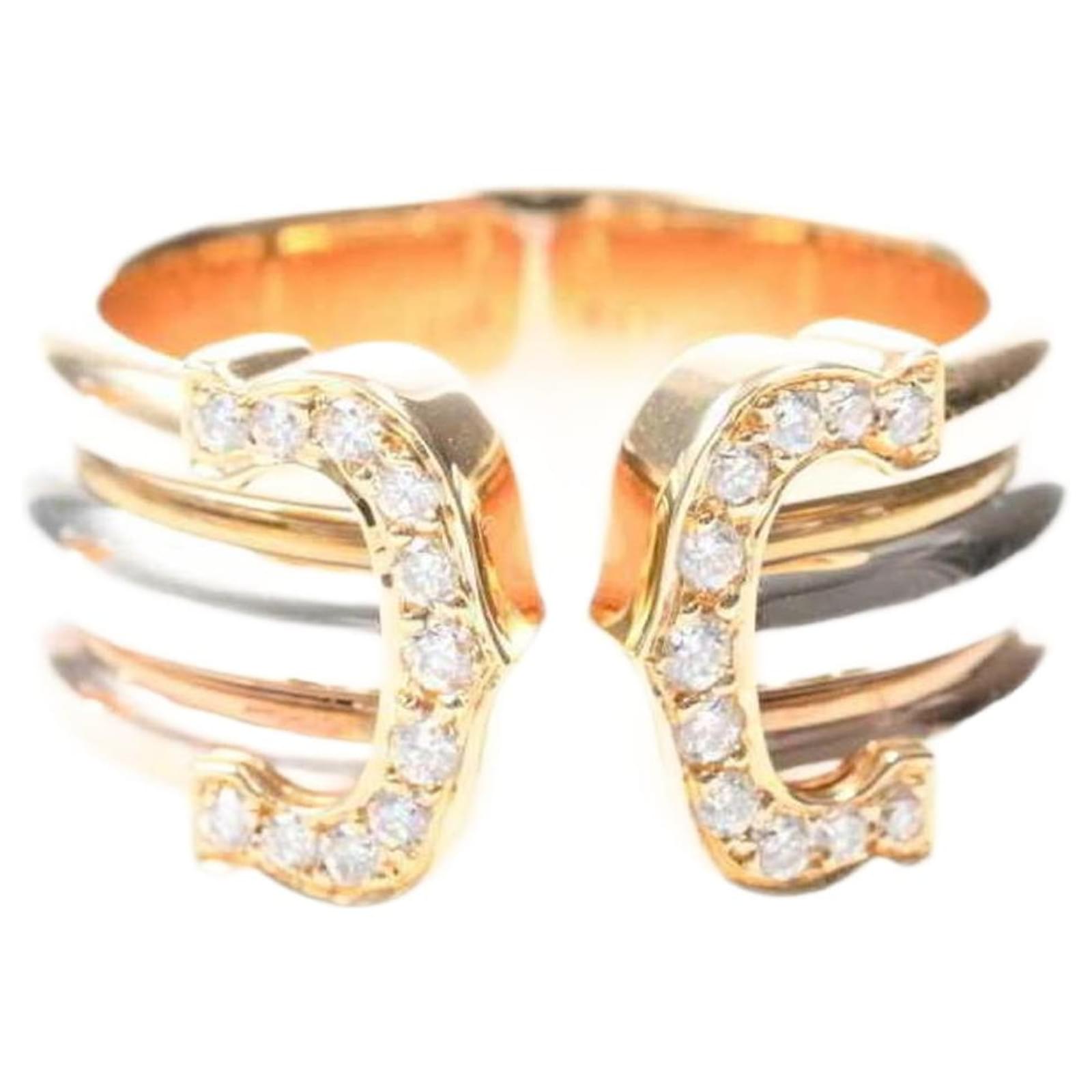 cartier 2C C2 Golden Yellow gold ref.981938 - Joli Closet