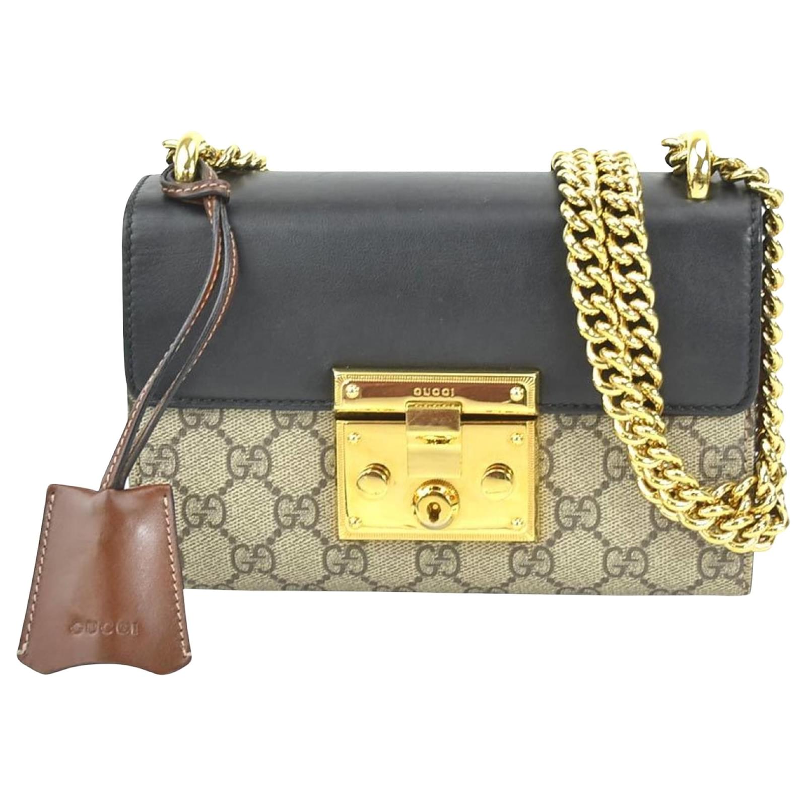 Gucci Padlock Black Cloth ref.984658 - Joli Closet