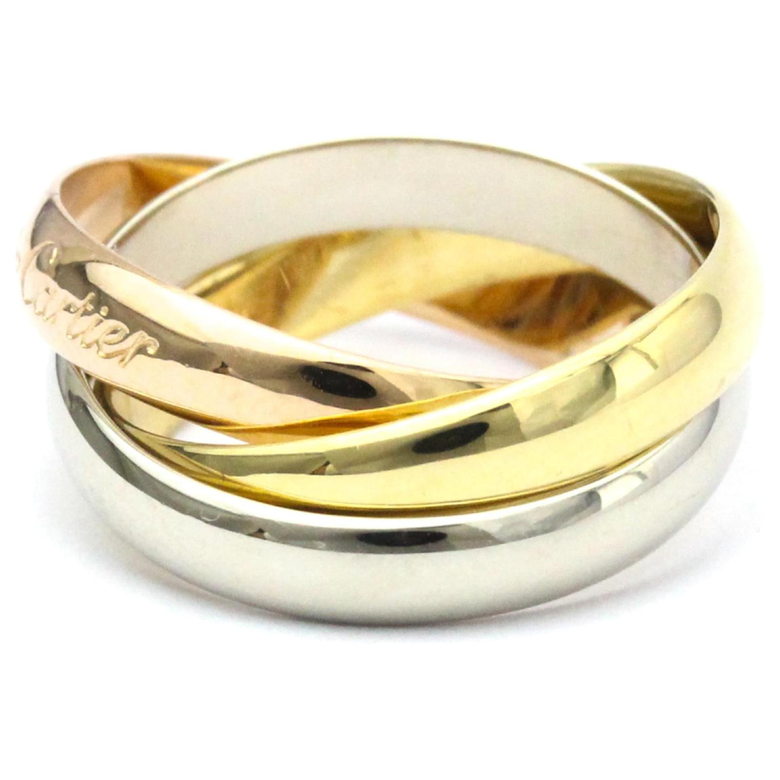 Cartier Trinity Golden Yellow gold ref.984661 - Joli Closet