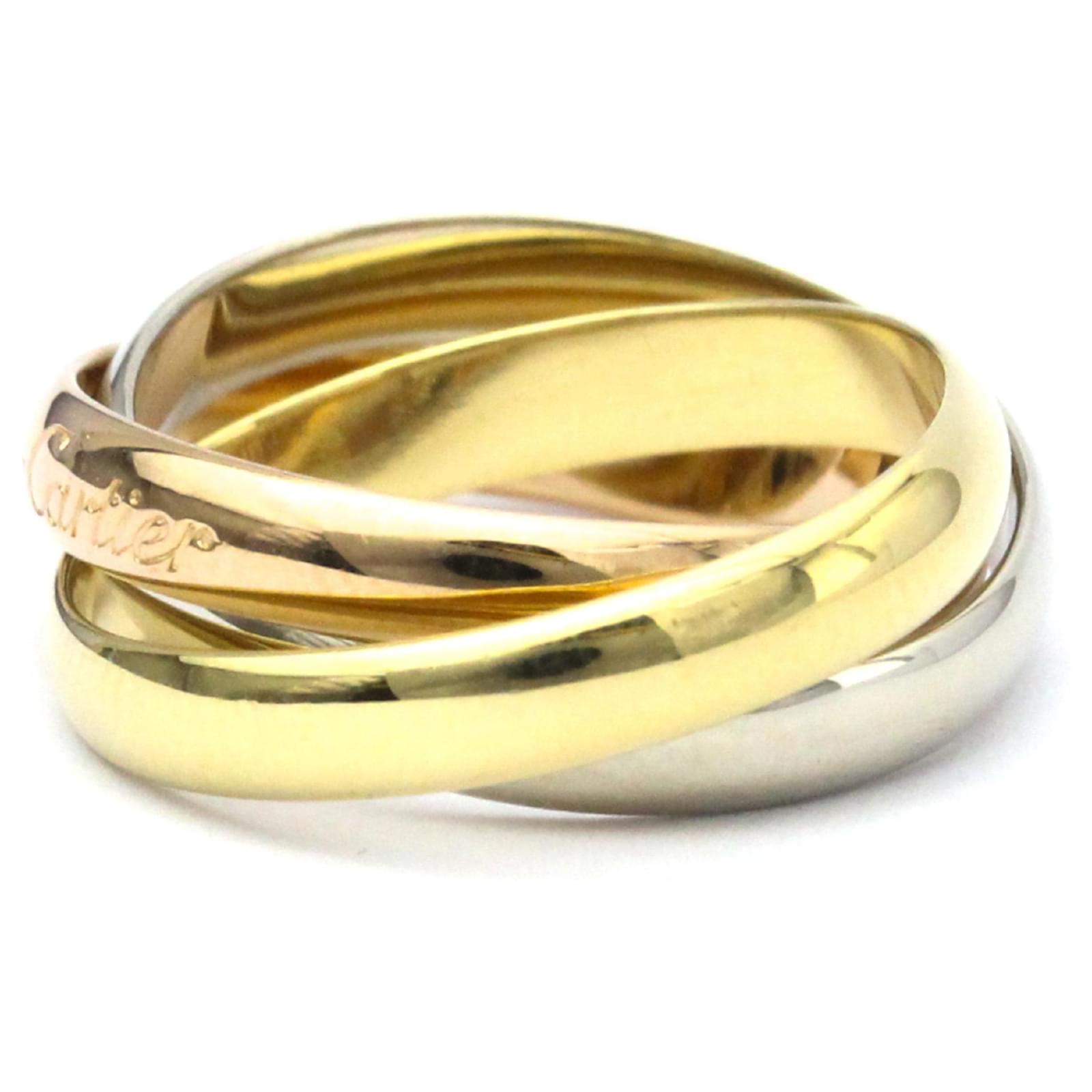 Cartier Trinity Golden Yellow gold ref.984687 - Joli Closet