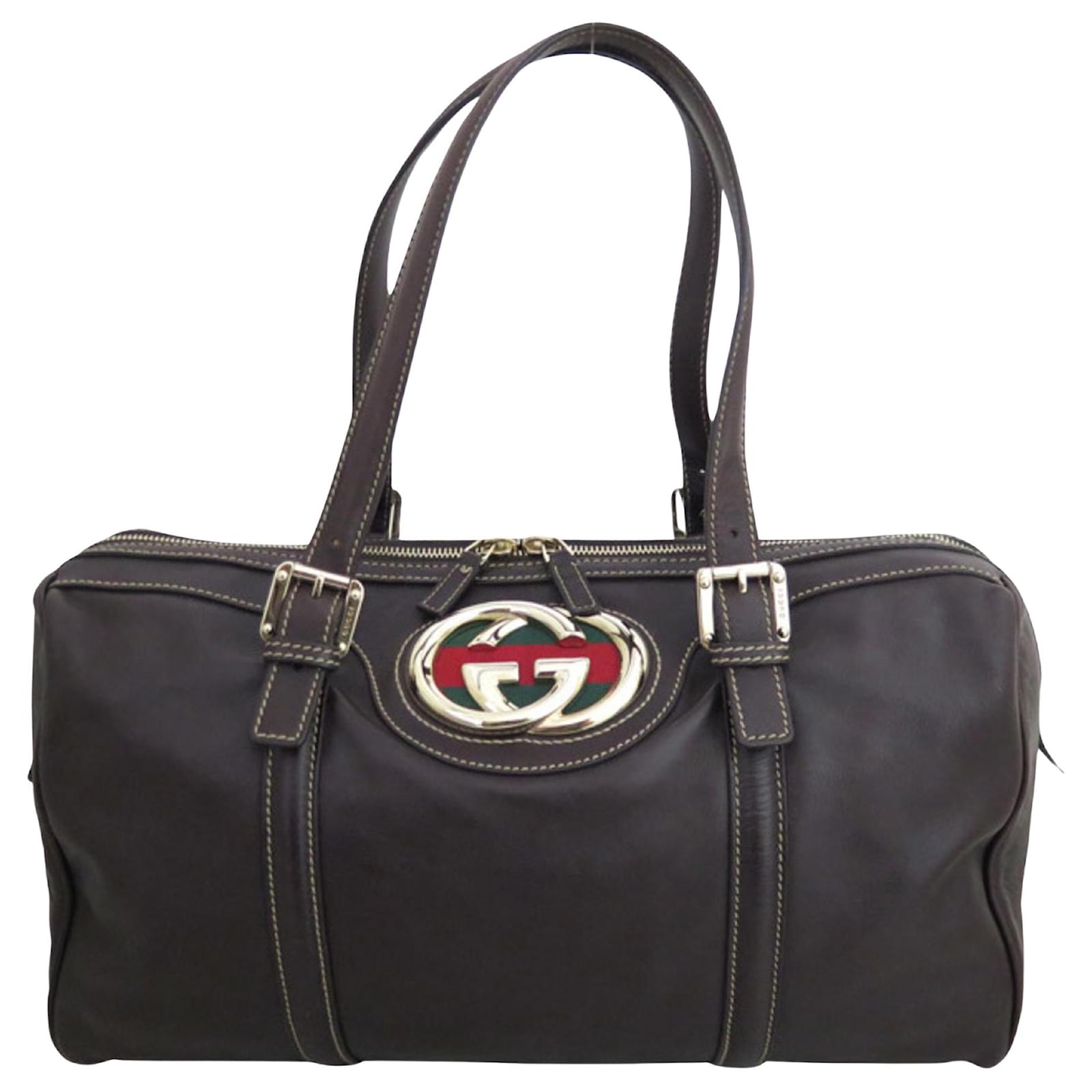 gucci Cuir Marron ref.984773 - Joli Closet