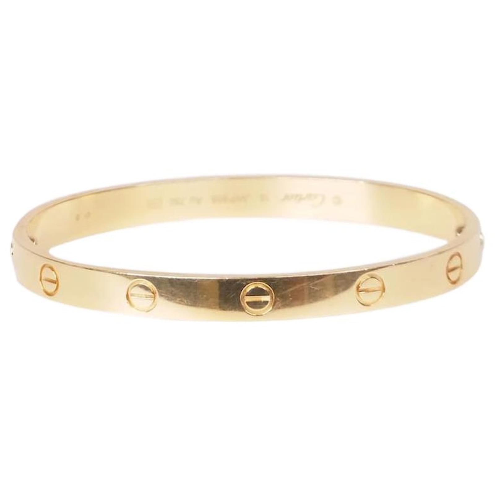 Cartier Gold Love bracelet ref.986067 - Joli Closet