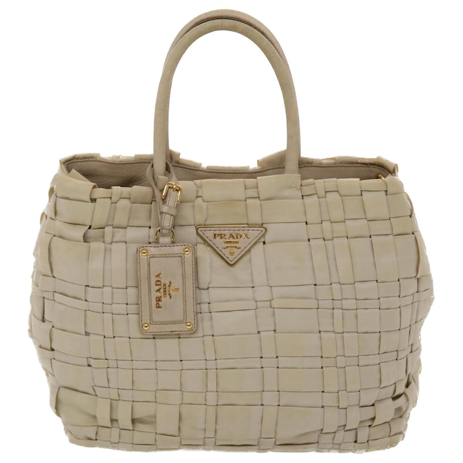 Prada Beige Synthetic ref.987912 - Joli Closet