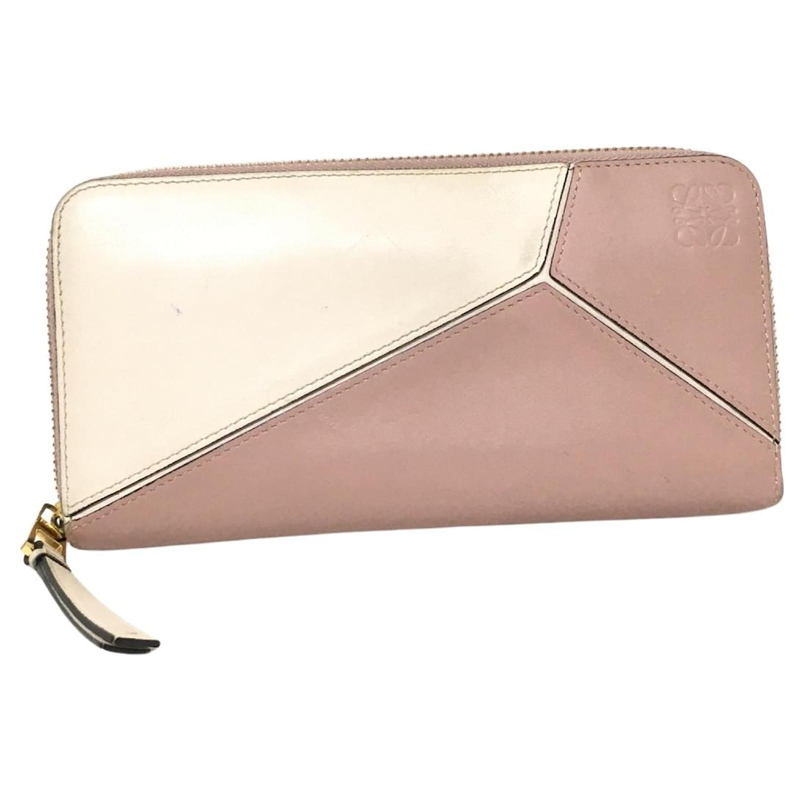 Loewe Puzzle Pink Leather ref.988647 - Joli Closet