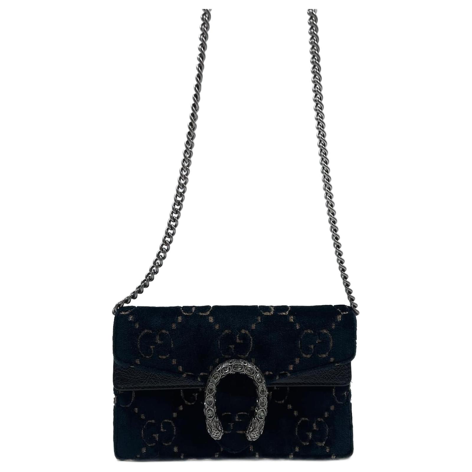 Black Velvet Gucci Dionysus ref.990539 - Joli Closet