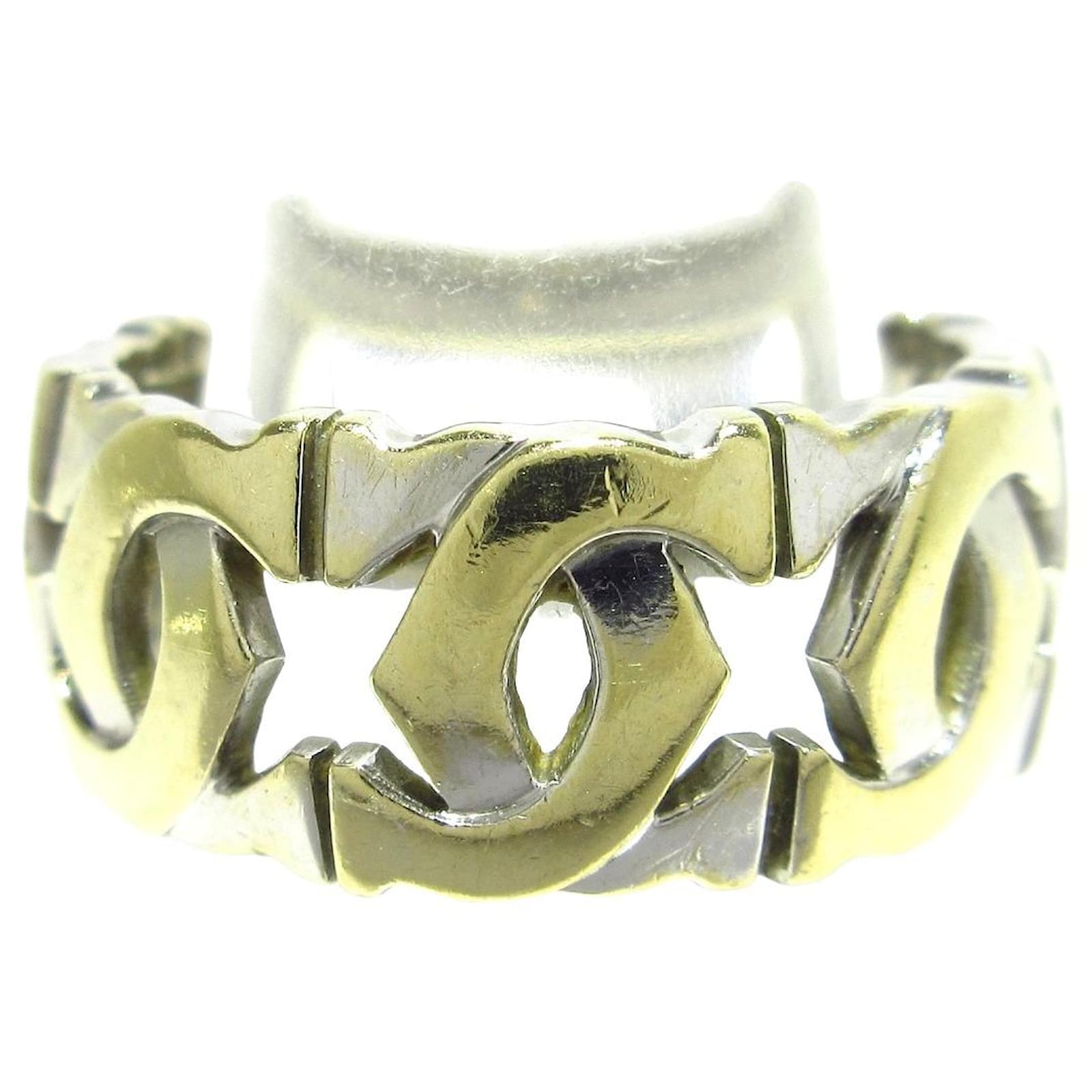 cartier 2C C2 Silvery White gold ref.990714 - Joli Closet