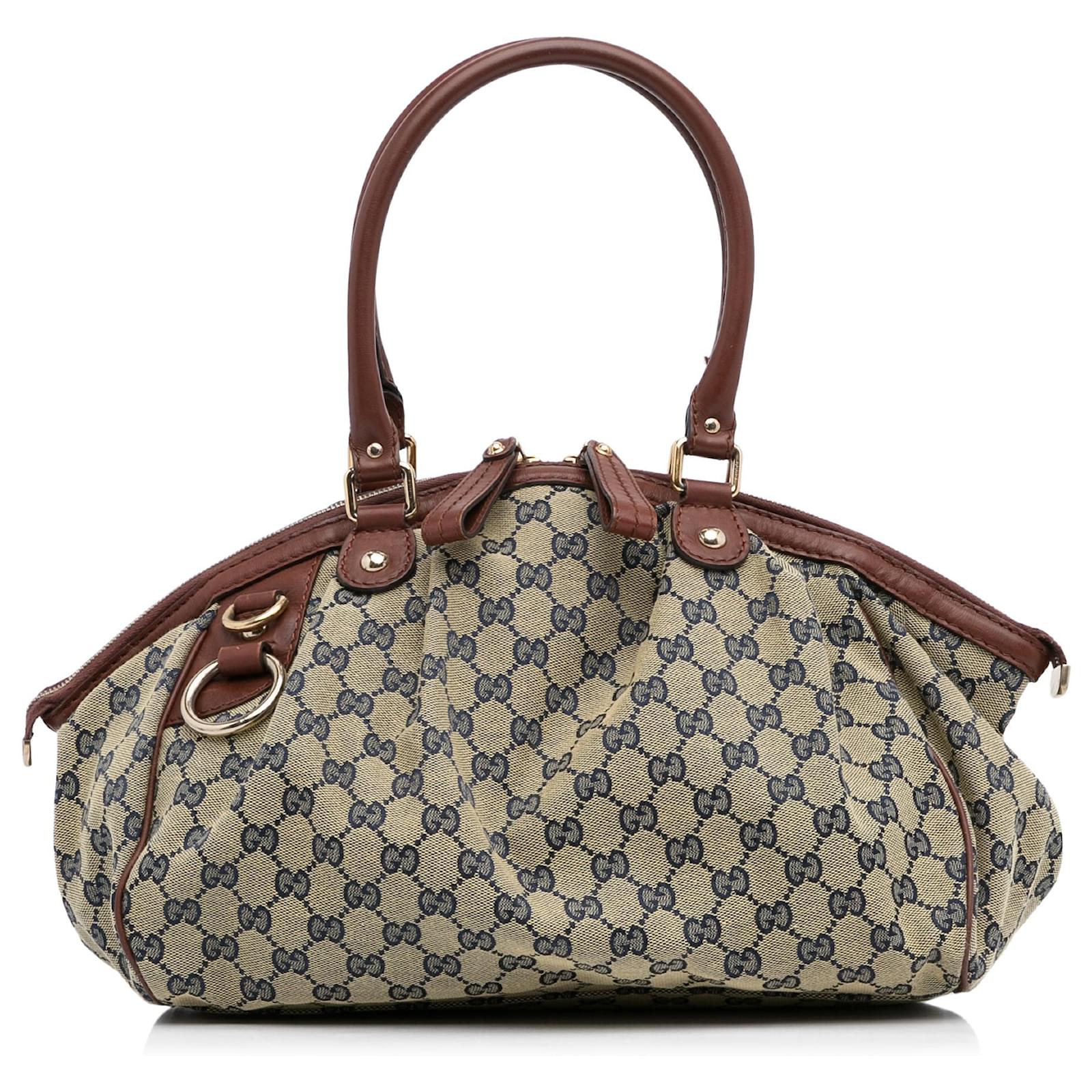 Gucci Brown GG Canvas Sukey (Sold) - Joli Closet