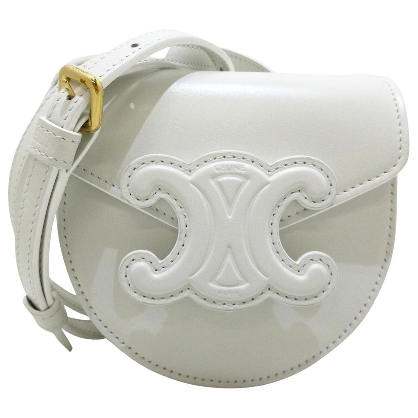 Céline Celine White Pony-style calfskin ref.992246 - Joli Closet
