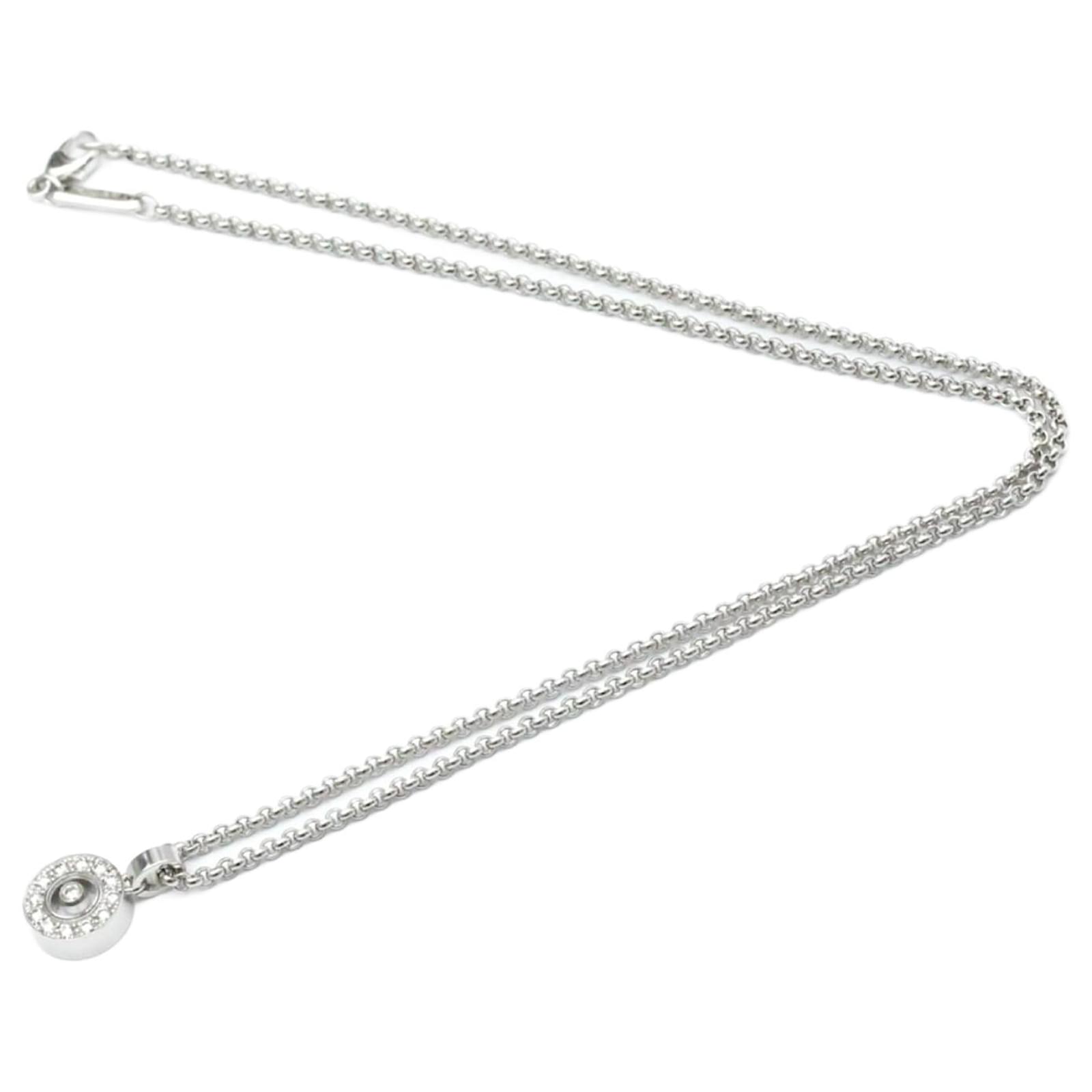 Chopard Happy Diamonds Or blanc Argenté ref.992594 - Joli Closet