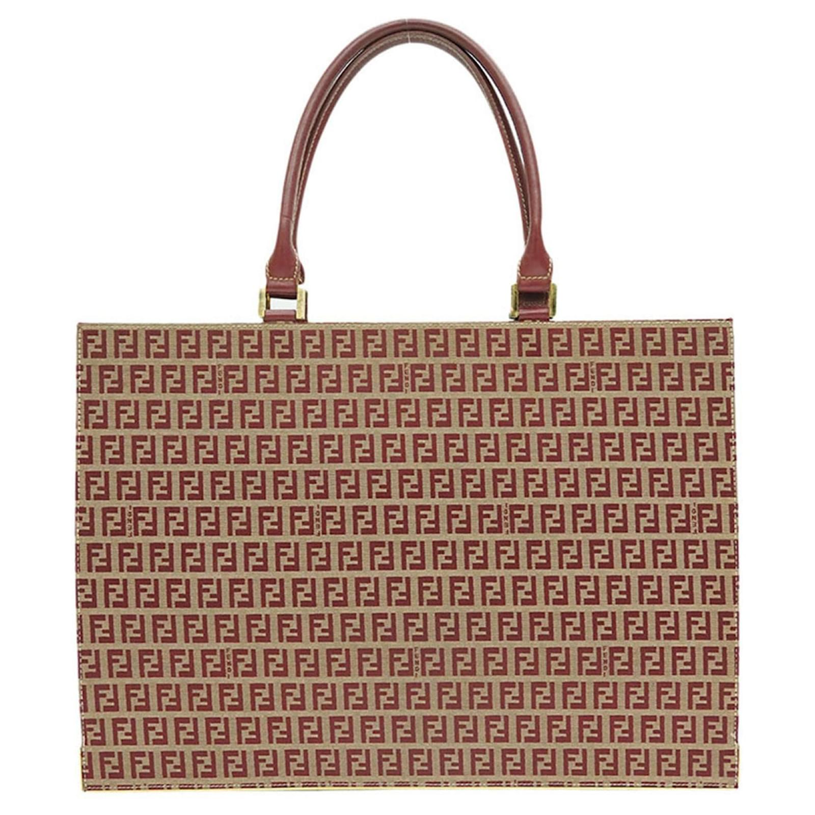 Zucca Fendi Red Cloth ref.998620 - Joli Closet