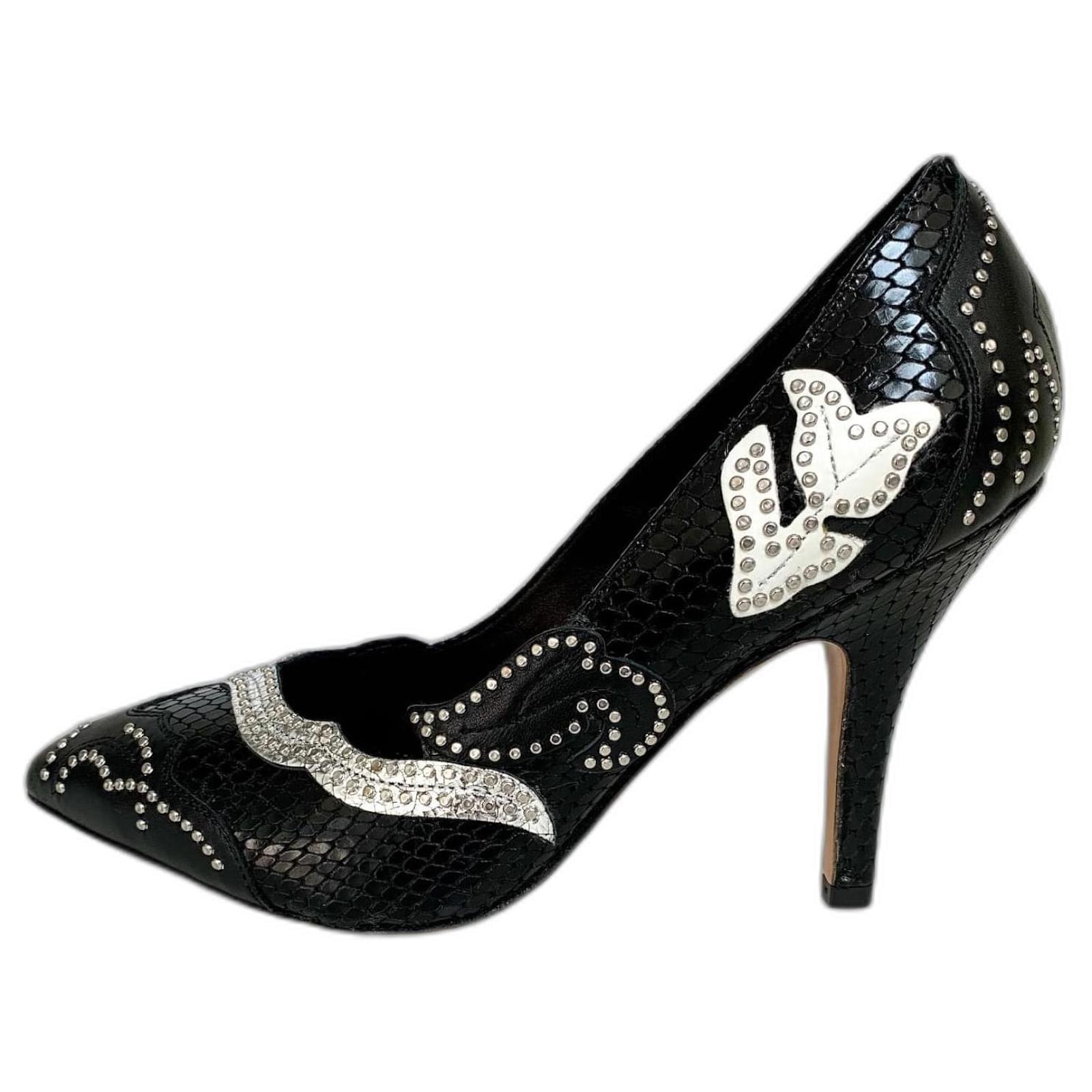 Isabel Marant Heels Black Leather ref.999145 - Joli Closet