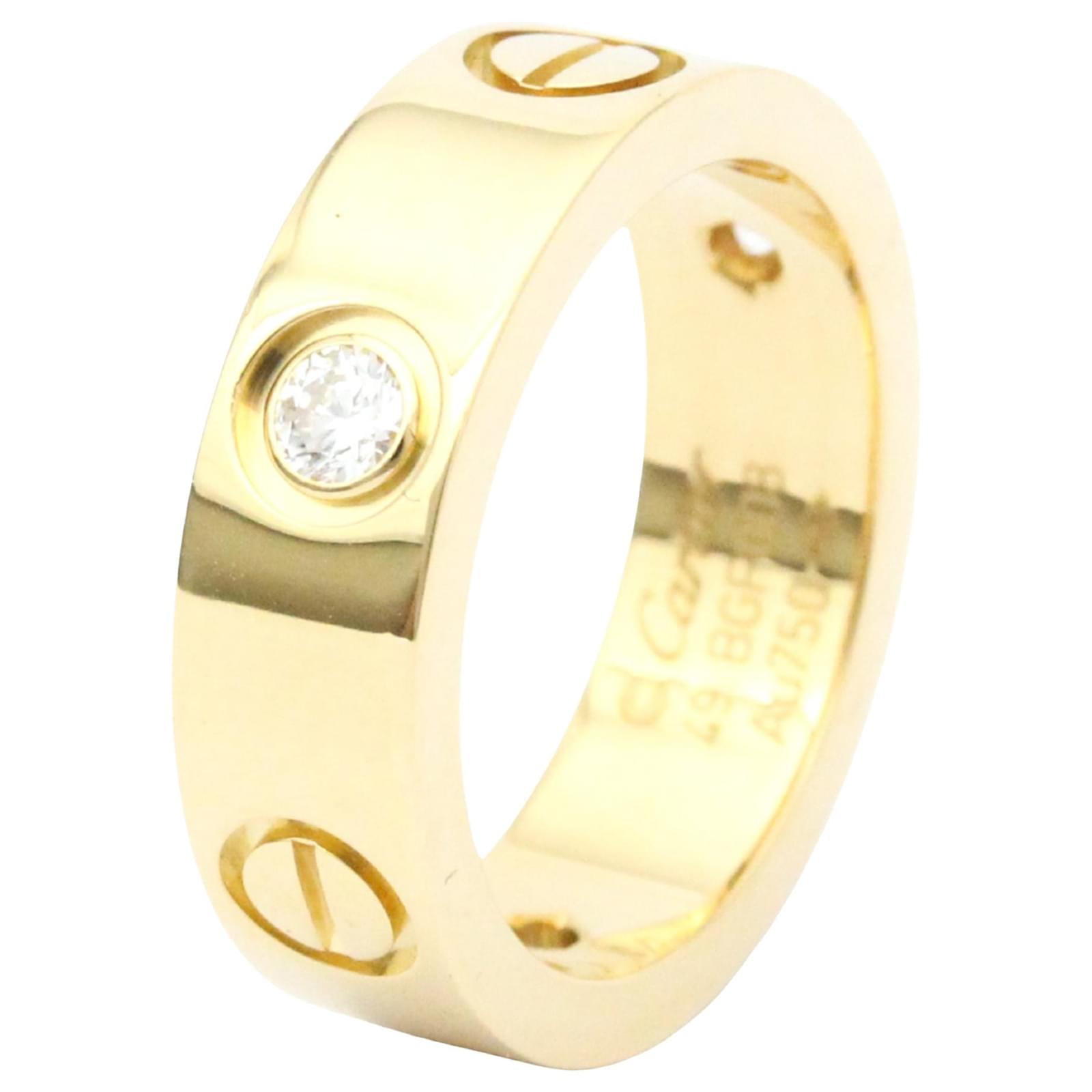 Cartier Love Or jaune Doré ref.999992 - Joli Closet