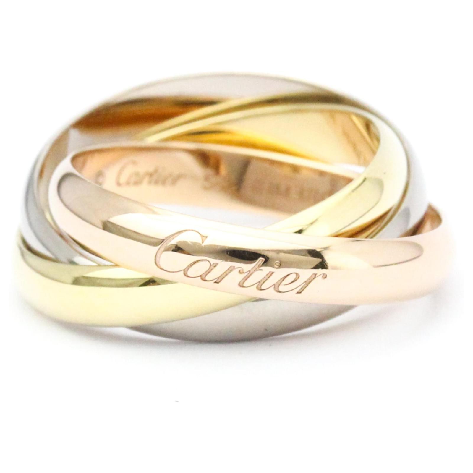 Cartier Trinity Golden Yellow gold ref.1011768 - Joli Closet