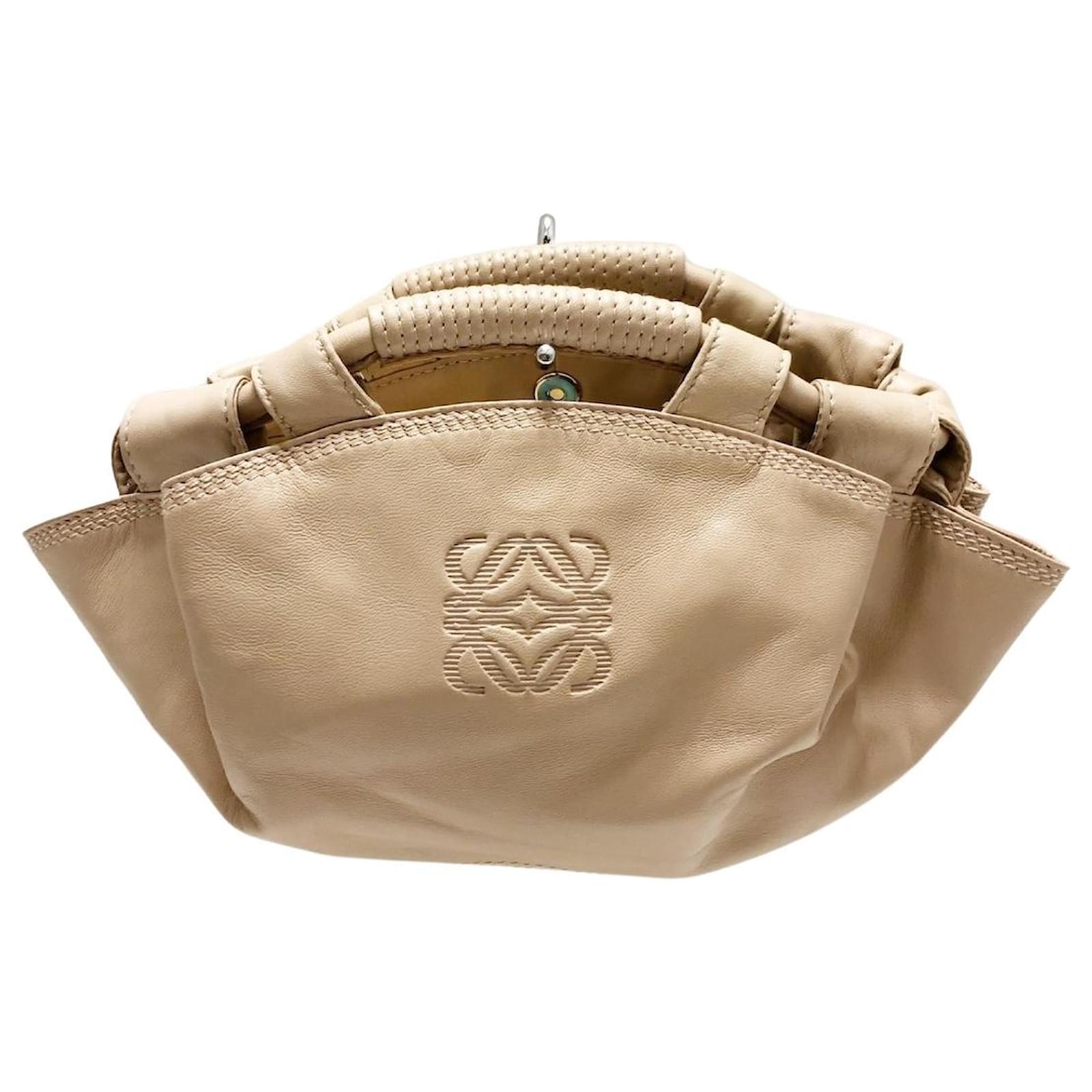 Loewe Nappa Beige Leather ref.1011988 - Joli Closet
