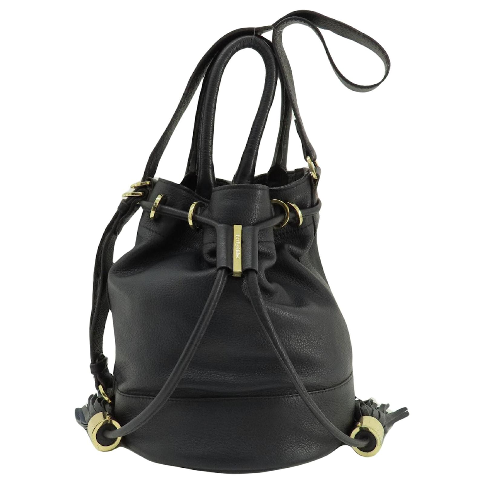 Chloé Chloe Black Leather ref.1012066 - Joli Closet