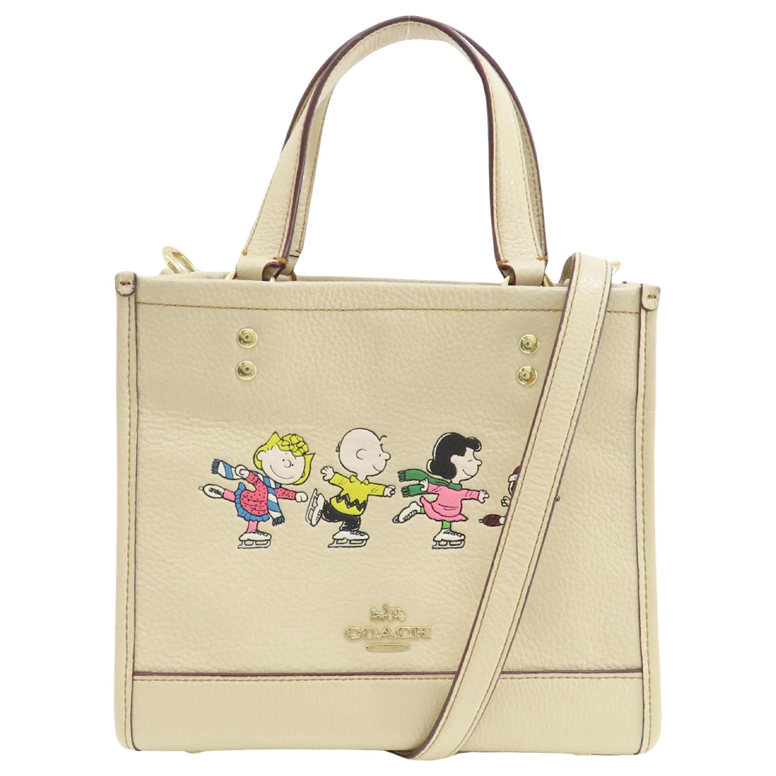 Coach White Leather ref.1012851 - Joli Closet