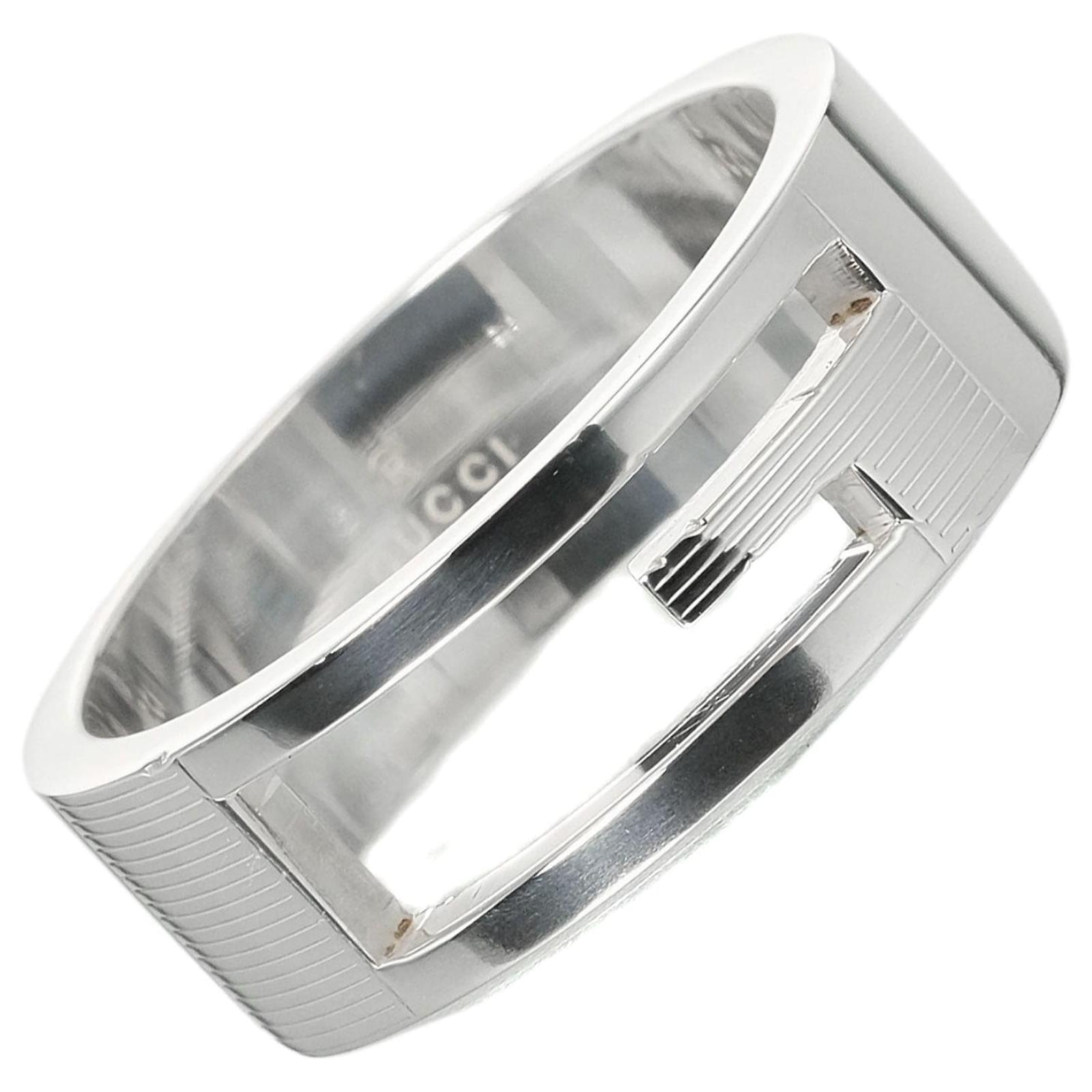 Gucci Logo G Silvery Silver ref.1013391 - Joli Closet