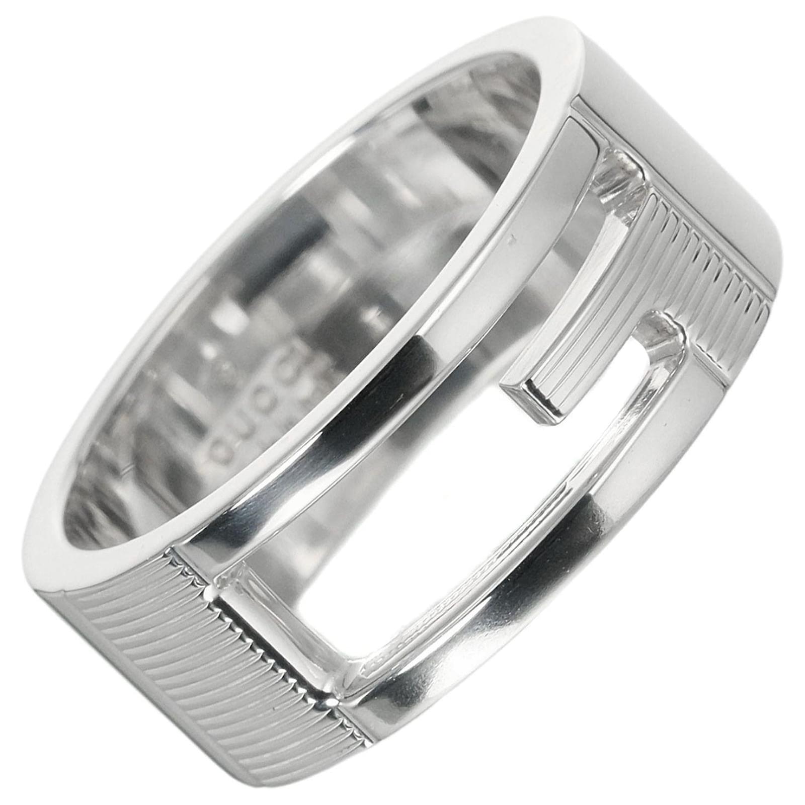 Gucci Logo G Silvery Silver ref.1013396 - Joli Closet