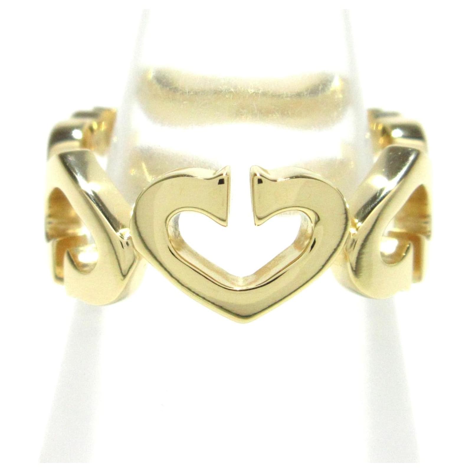 Cartier C heart Golden Yellow gold ref.1014321 - Joli Closet