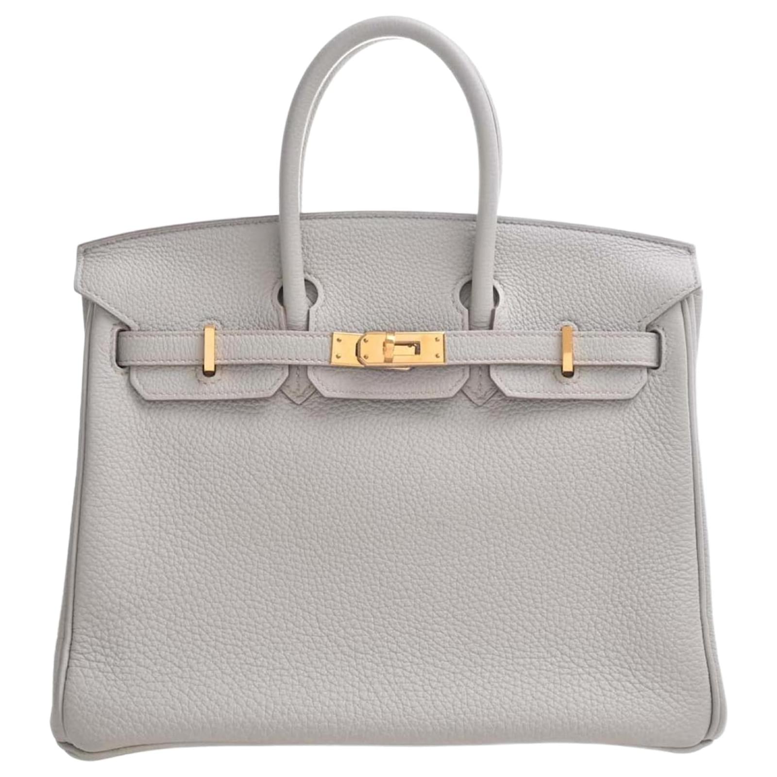 Hermès HERMES BIRKIN 25 White Leather ref.1015324 - Joli Closet