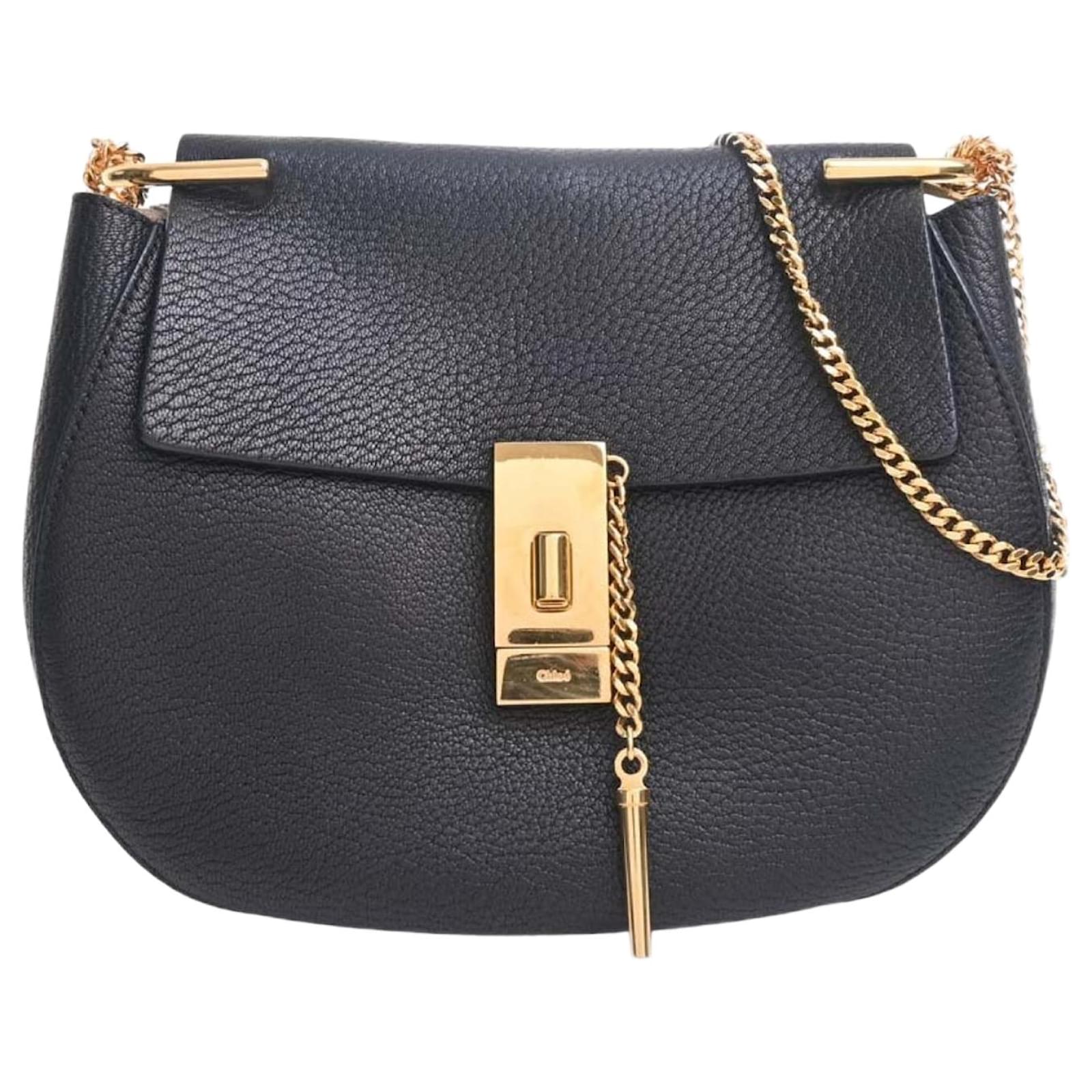 Chloé Drew Black Leather ref.1016097 - Joli Closet