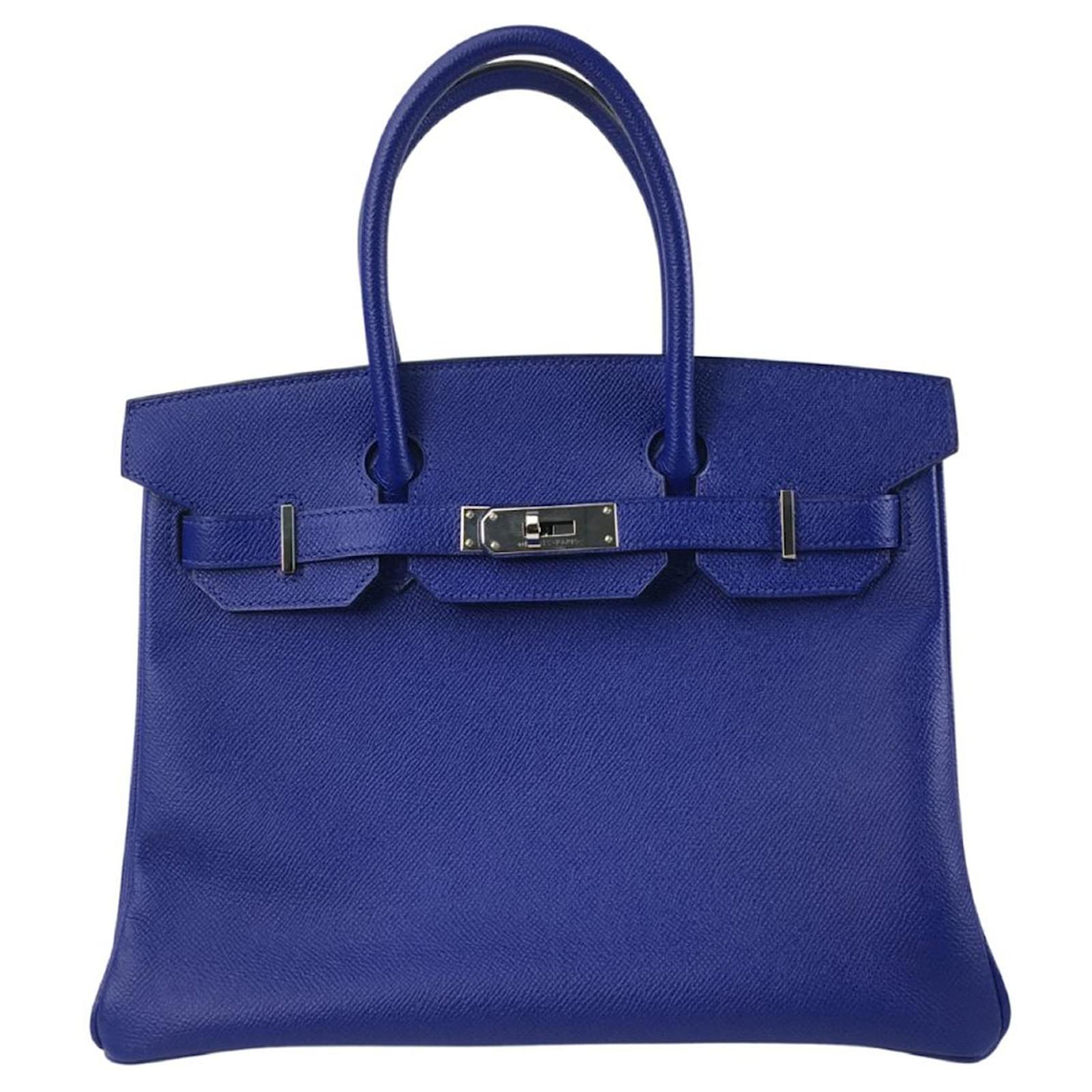 Hermès Hermes Blue 2018 Epsom Birkin Retourne 30 (Sold) - Joli Closet