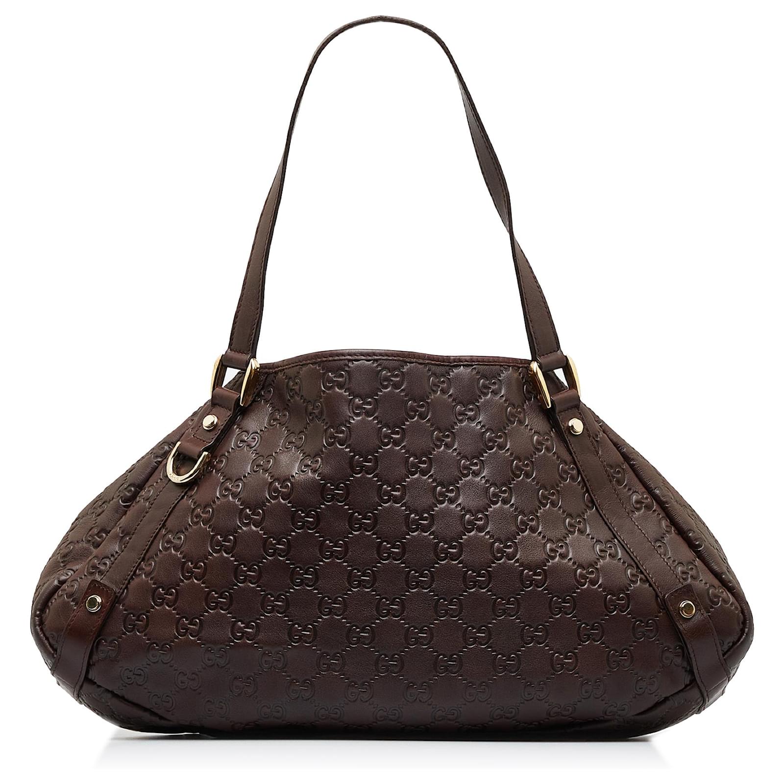 Gucci Brown Guccissima Abbey D-Ring Tote Bag Leather Pony-style ...