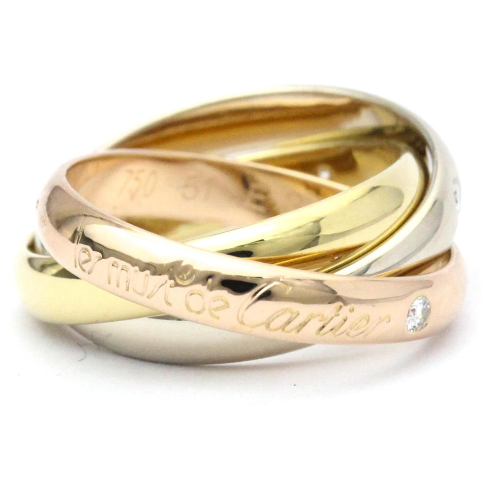 Trinity Cartier Trinité Or jaune Doré ref.1017325 - Joli Closet