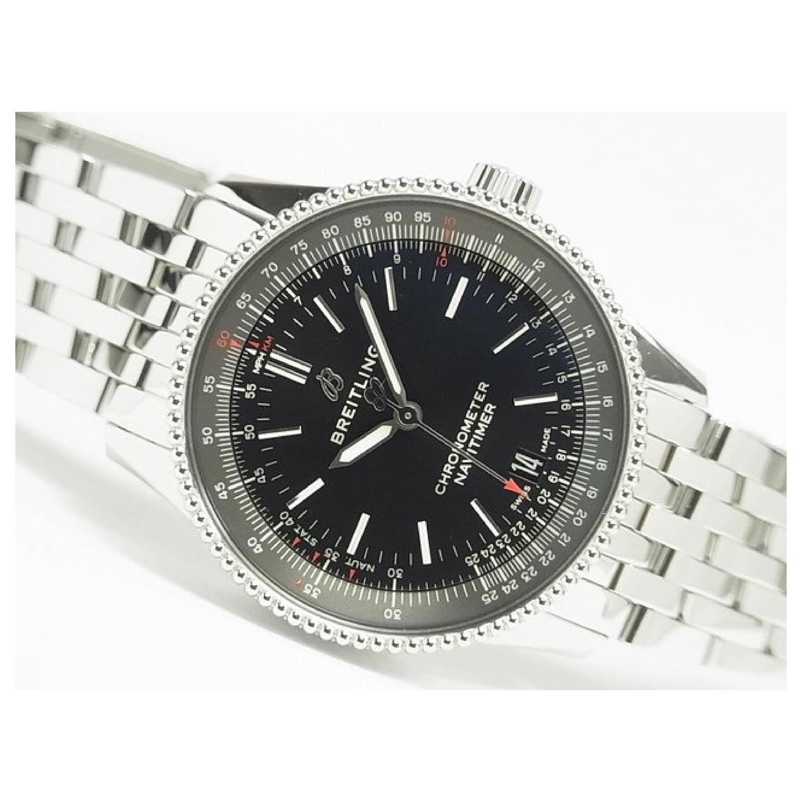 BREITLING Navitimer Automatic 38 black Ref.a17325241b1a1(a17325) Mens ...