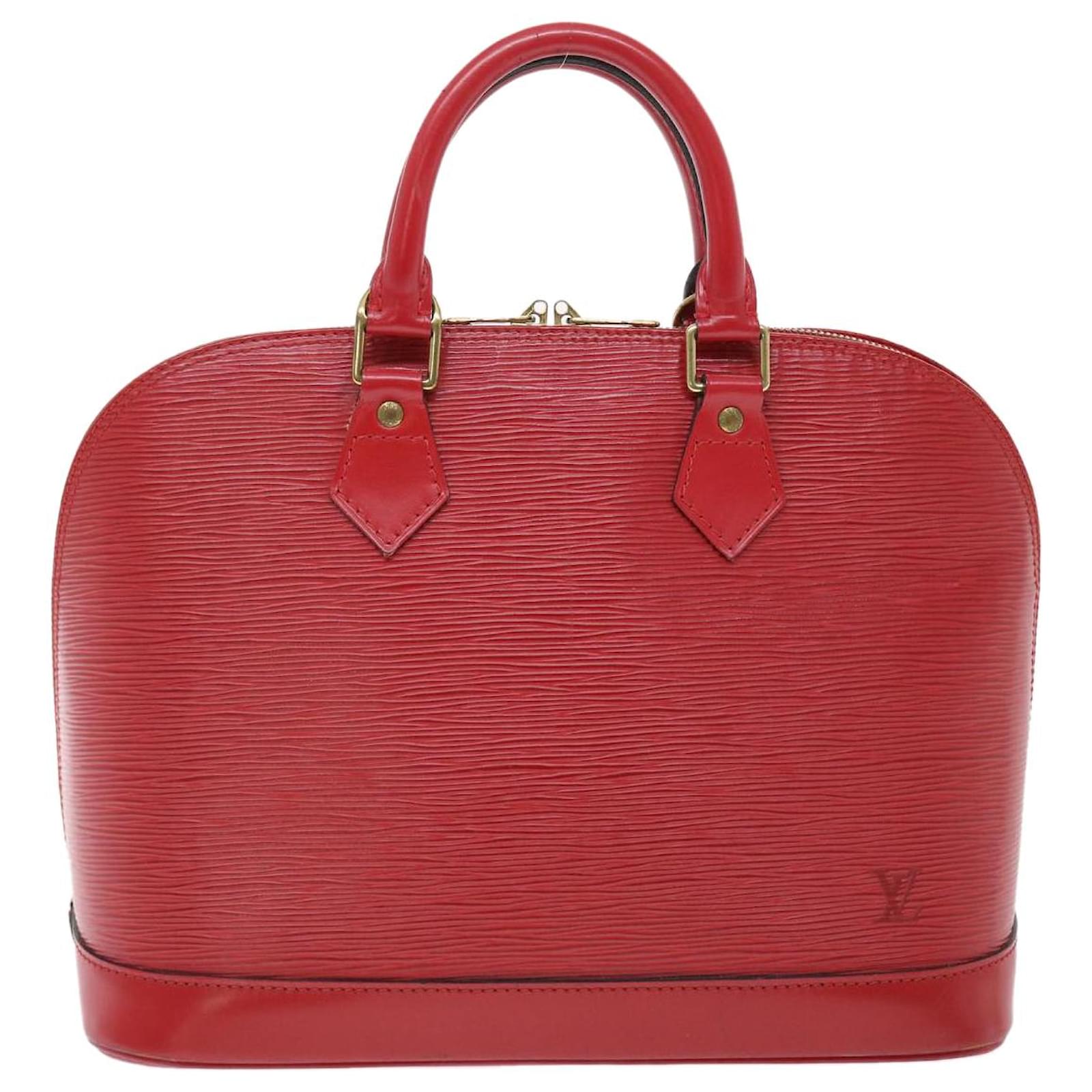 Louis Vuitton Alma Red Leather ref.1021713 - Joli Closet