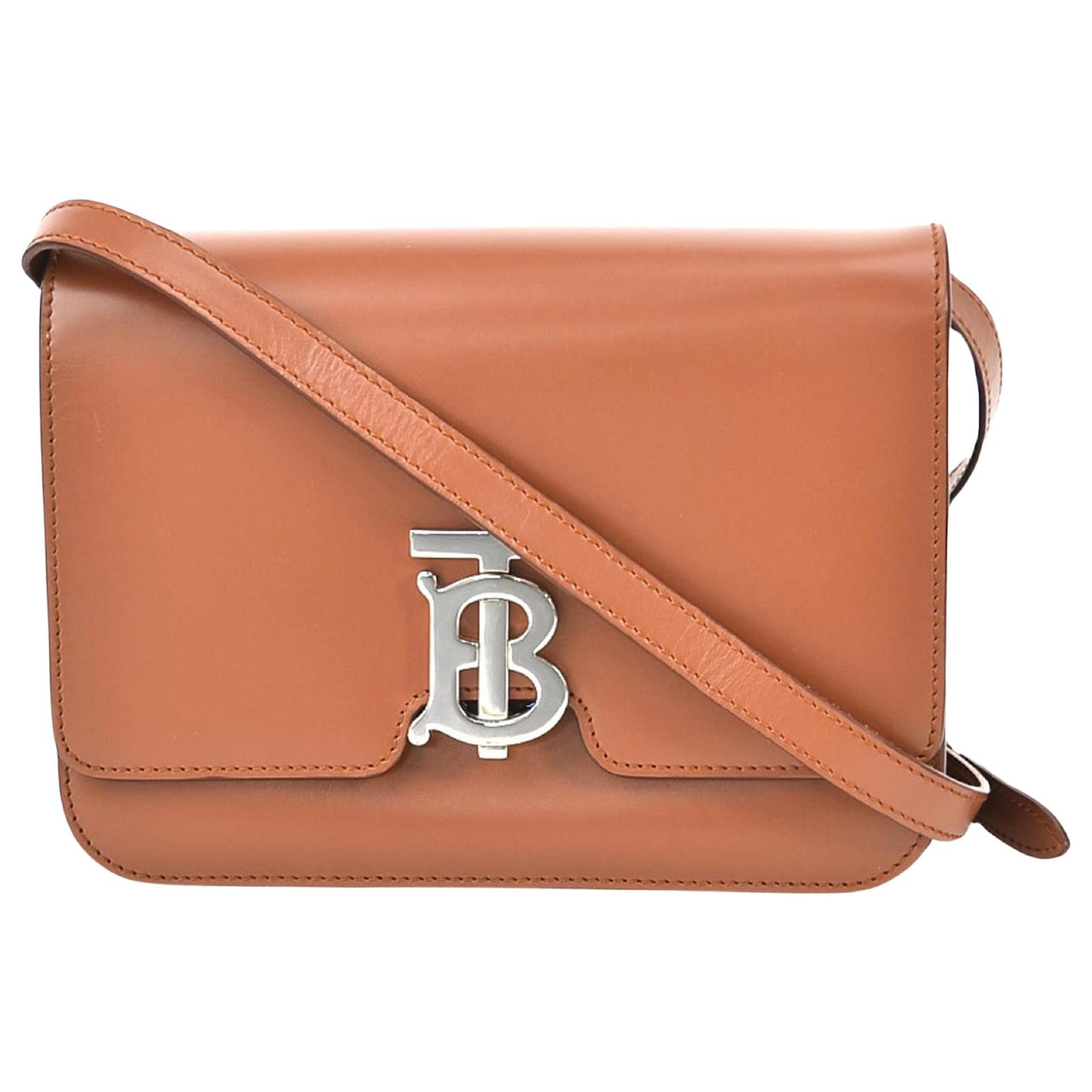 Burberry TB Brown Leather ref.1024451 - Joli Closet