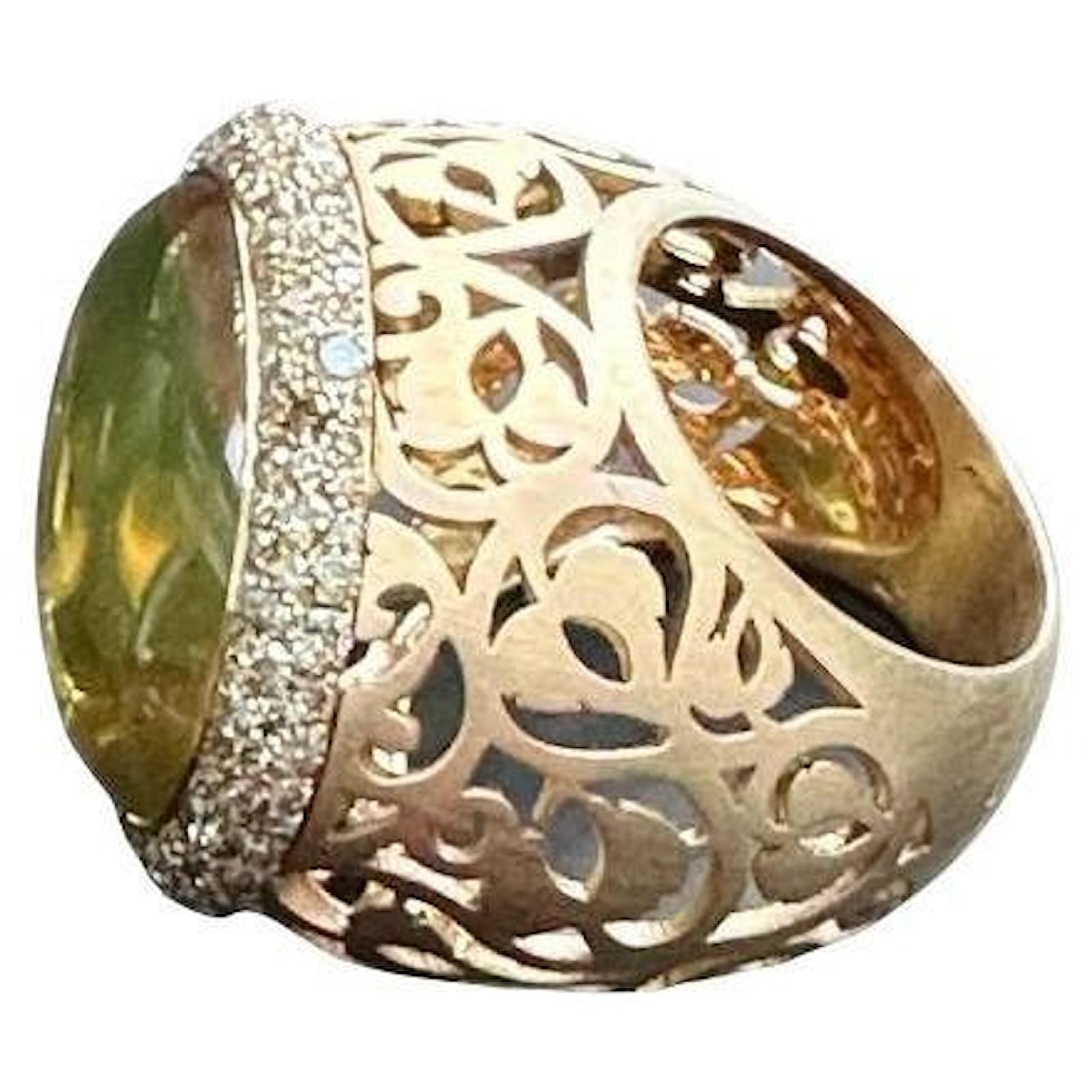 Pomellato Arabesque Amber Cognac Pink gold ref.1026169 - Joli Closet