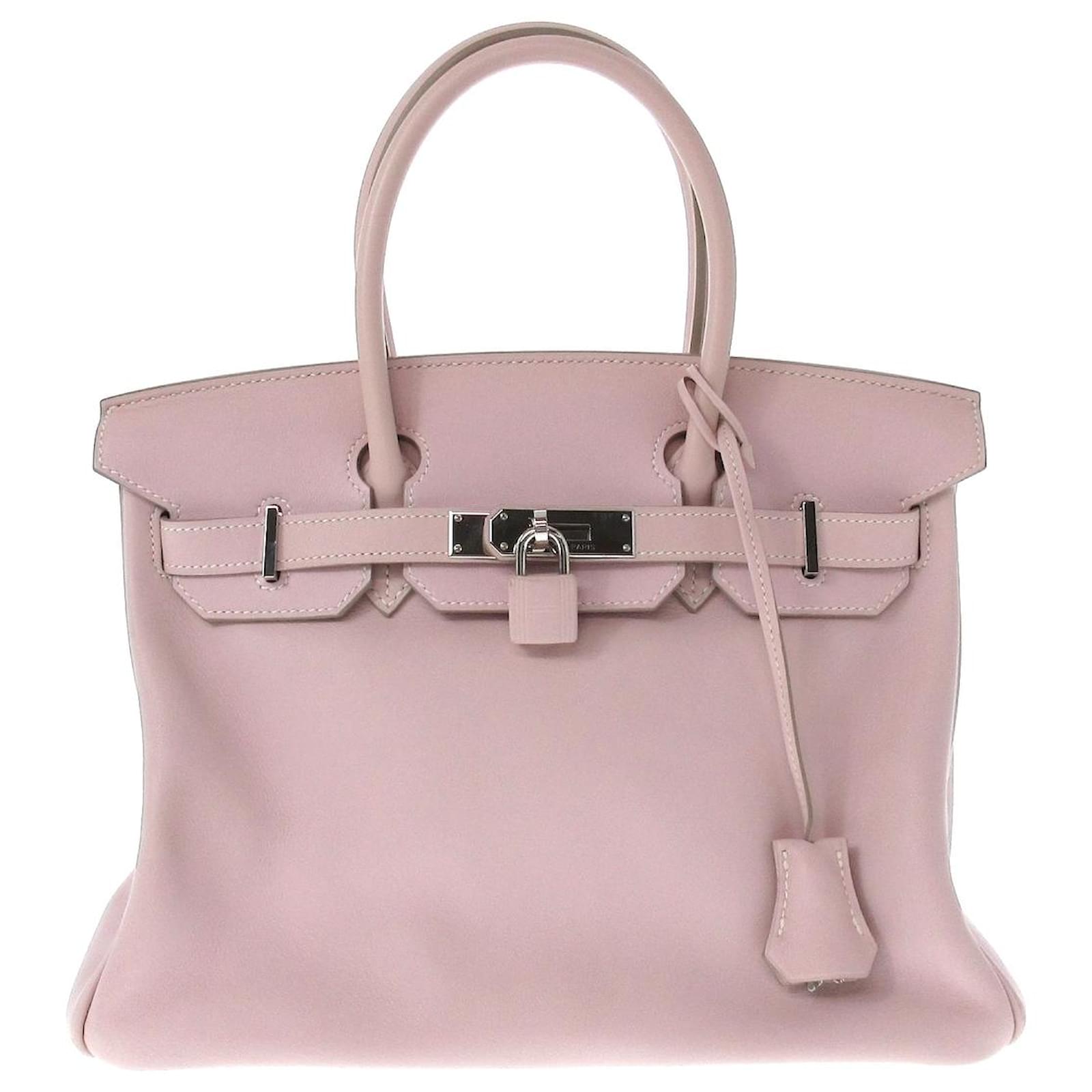 Hermès Birkin 30 Pink Leather ref.1026634 - Joli Closet