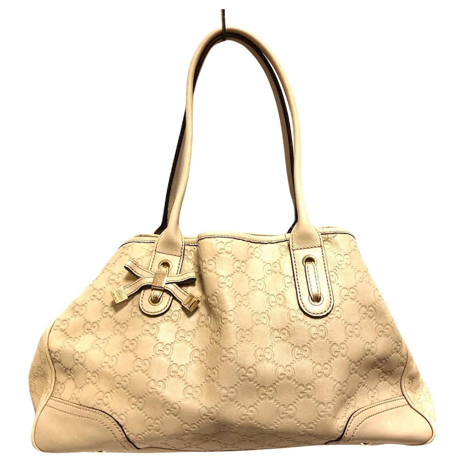 Gucci Princy Beige Leather ref.1026677 - Joli Closet