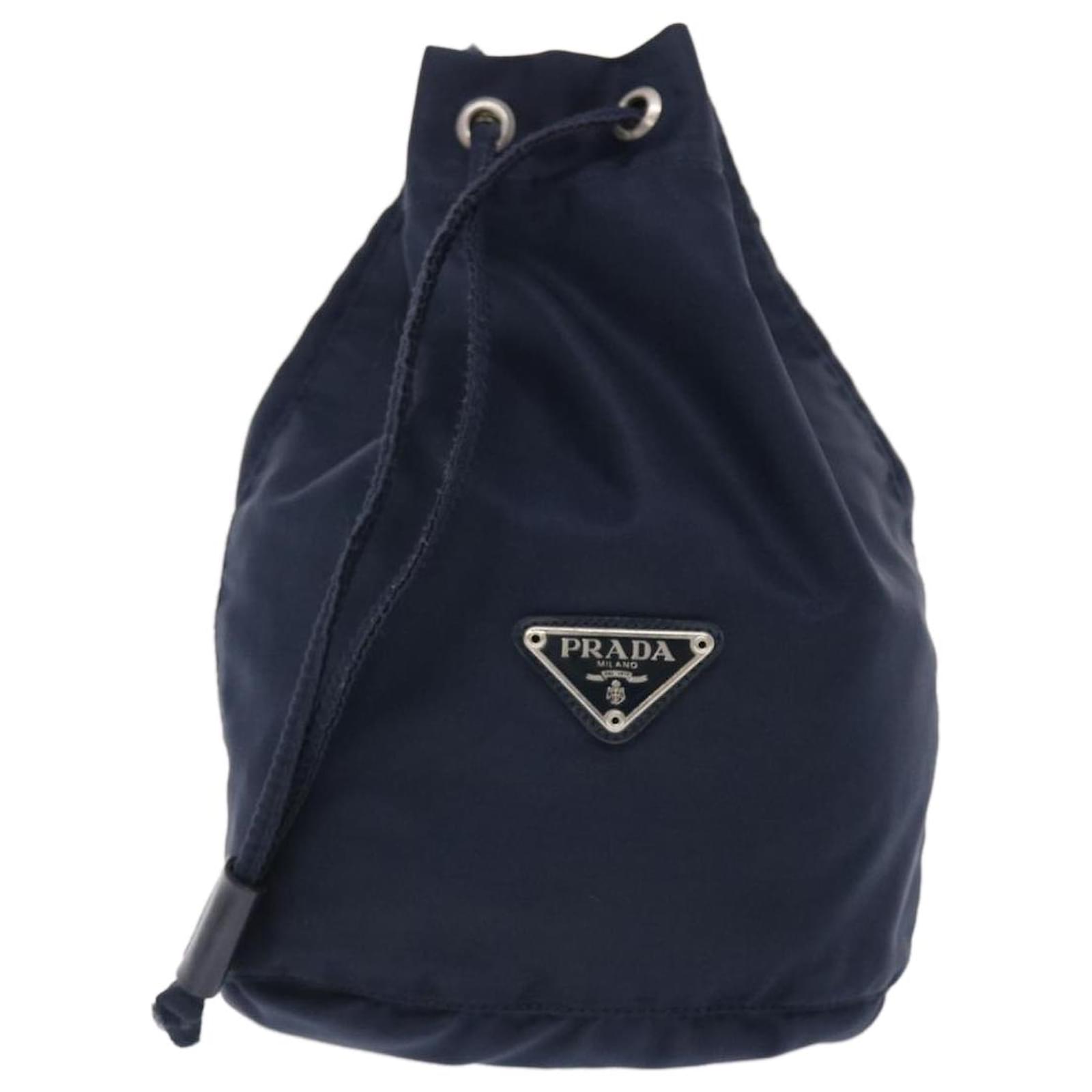 Prada Re-Nylon Navy blue Synthetic ref.1027903 - Joli Closet