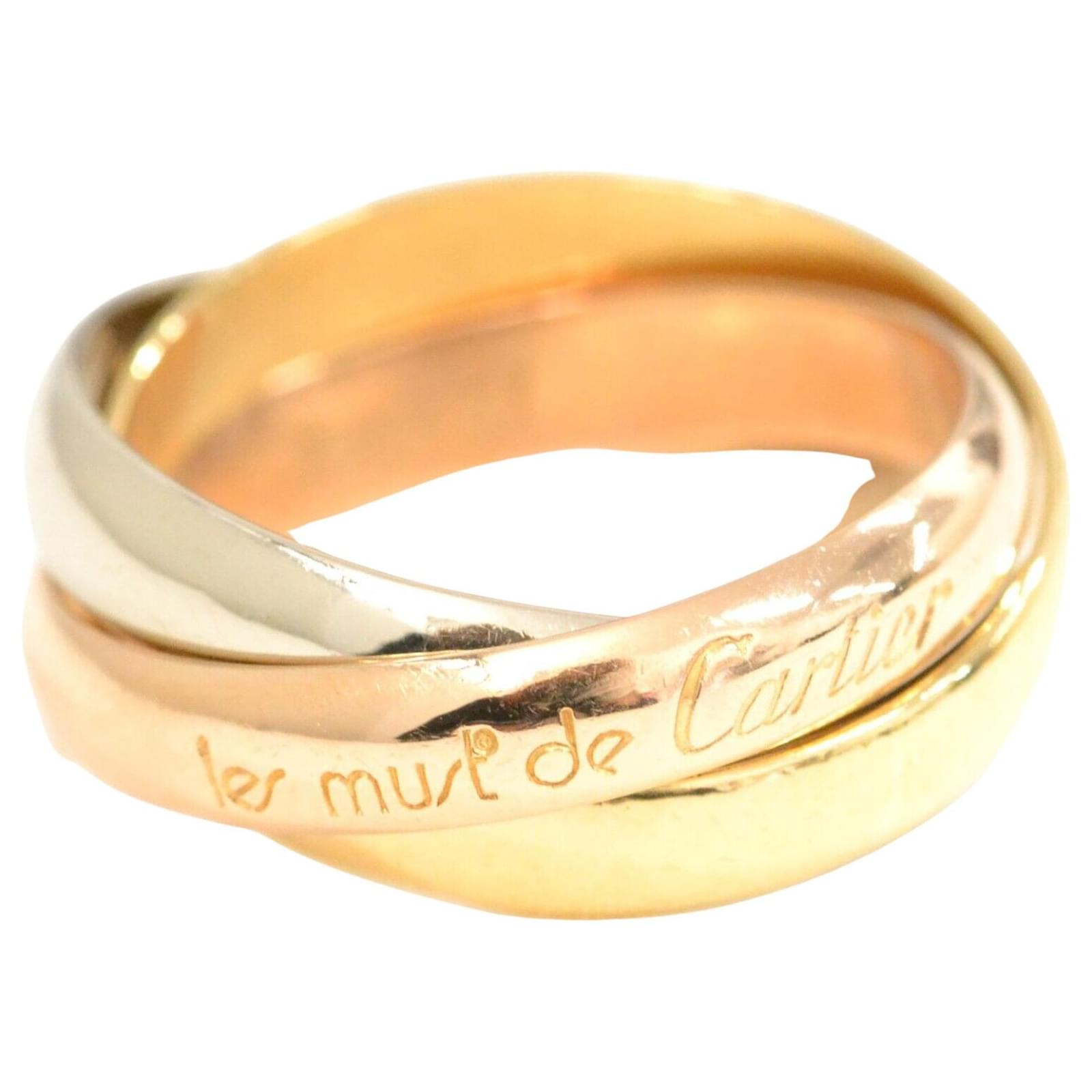 Cartier Trinity Golden Yellow gold ref.1028011 - Joli Closet