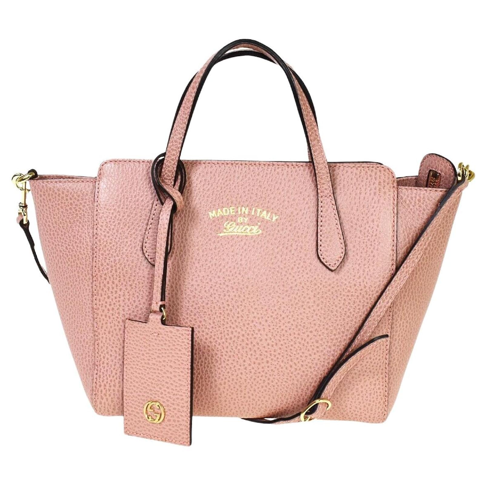 Gucci Swing Pink Leather ref.1028422 - Joli Closet