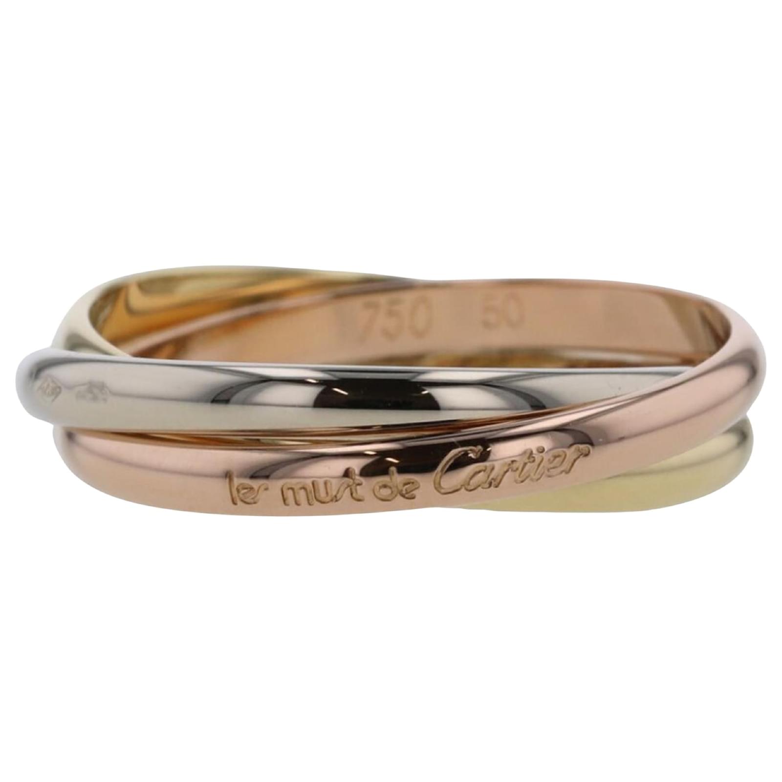 Cartier Trinity Golden Yellow gold ref.1030458 - Joli Closet