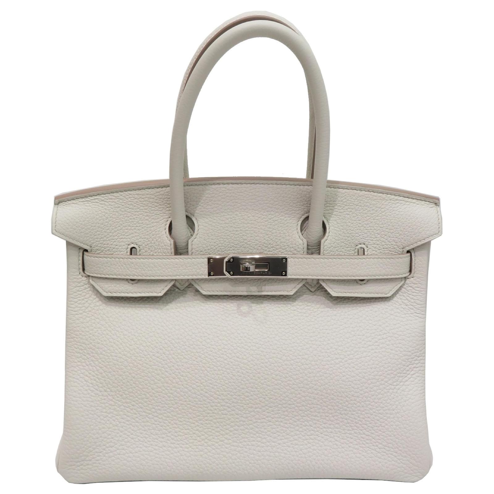 Hermès HERMES BIRKIN 30 White Leather ref.1033113 - Joli Closet