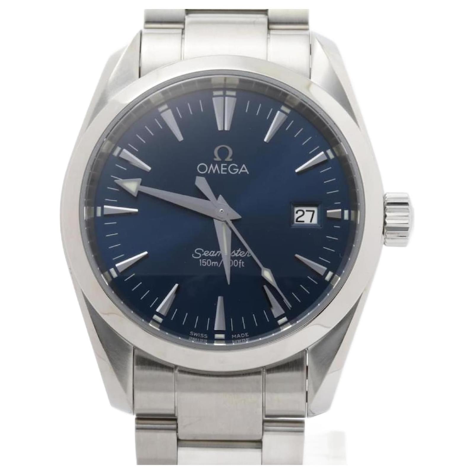 Omega Oméga Seamaster Acier Bleu ref.1033965 - Joli Closet