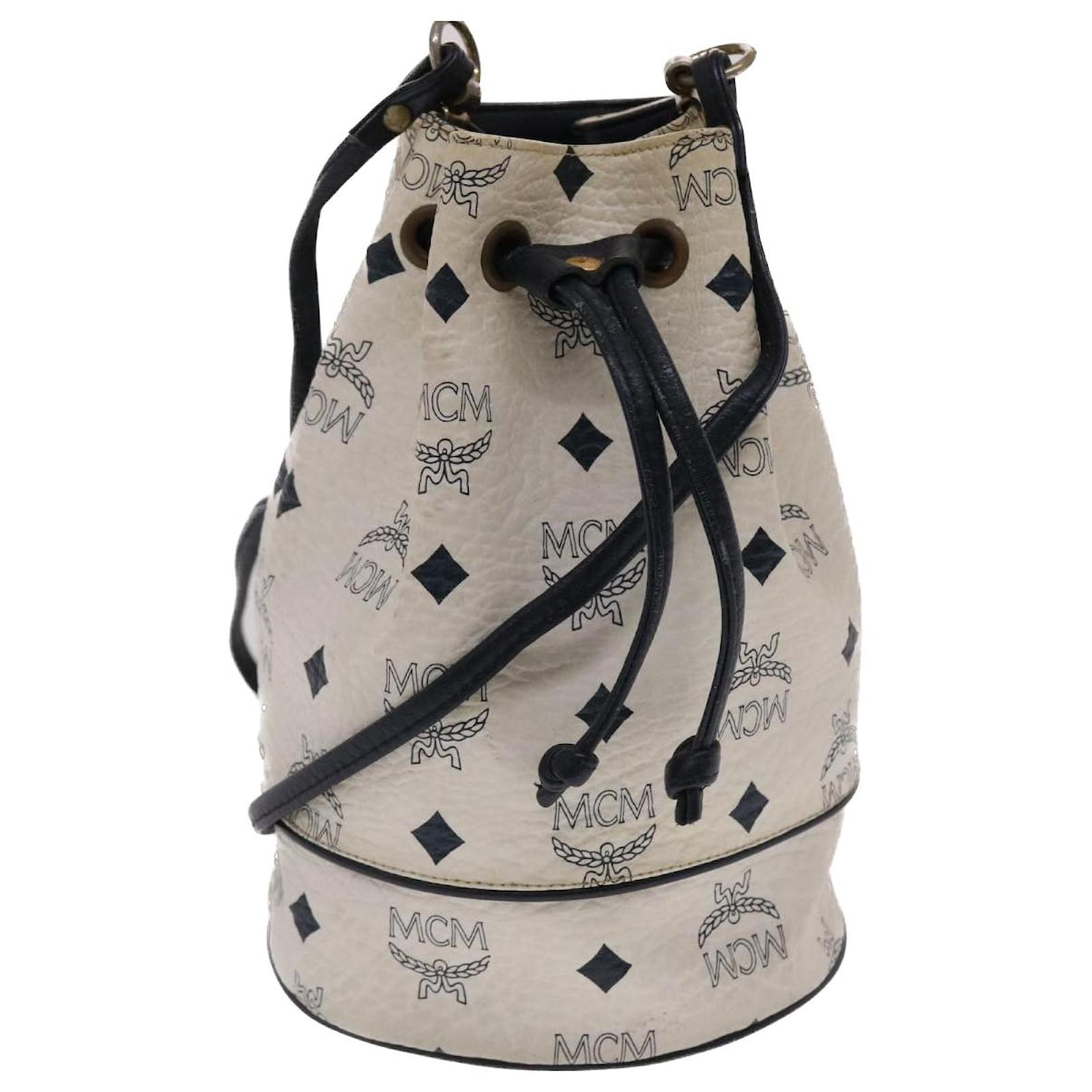 MCM White Leather ref.1034802 - Joli Closet