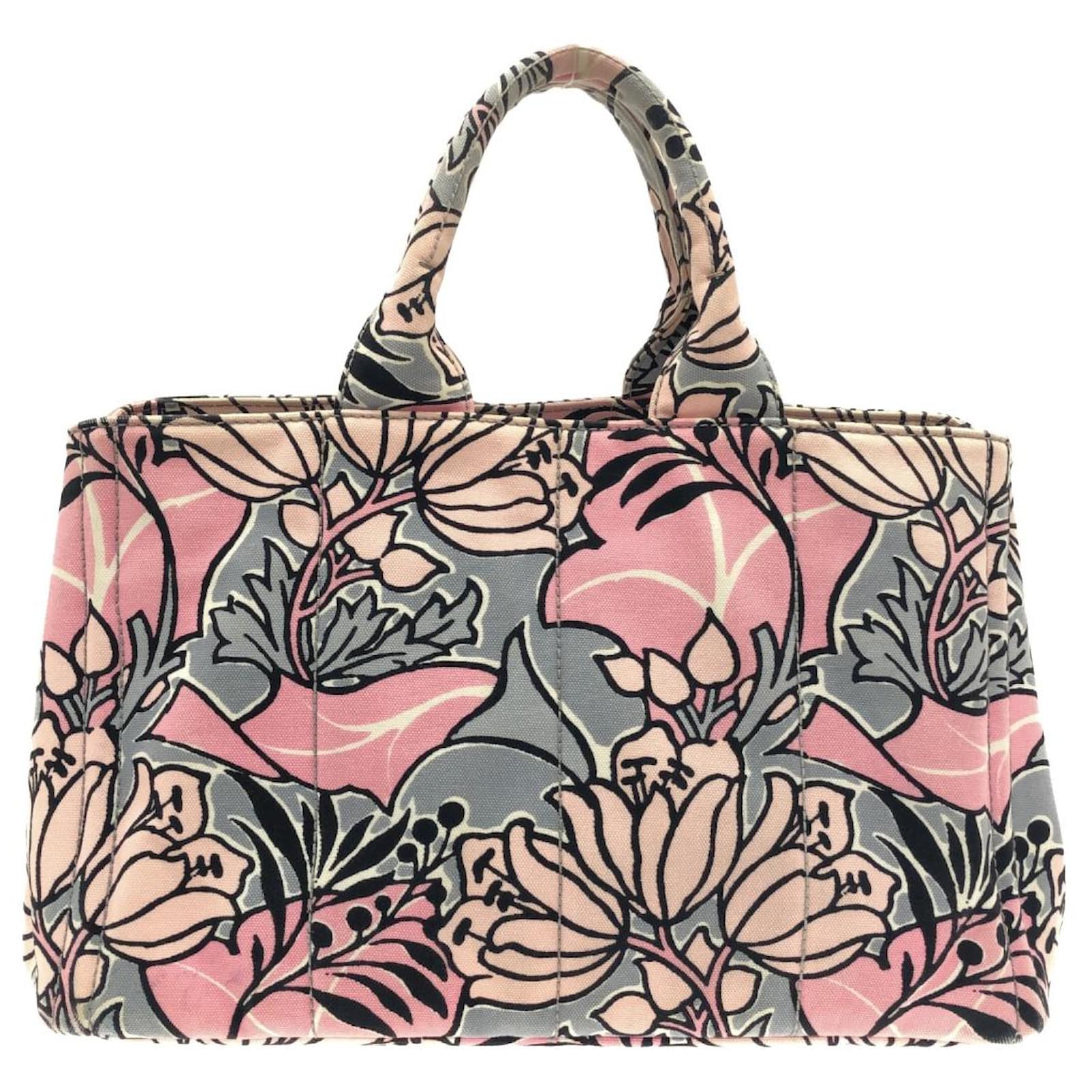 Tote Prada Canapa Multiple colors Cloth ref.1037068 - Joli Closet