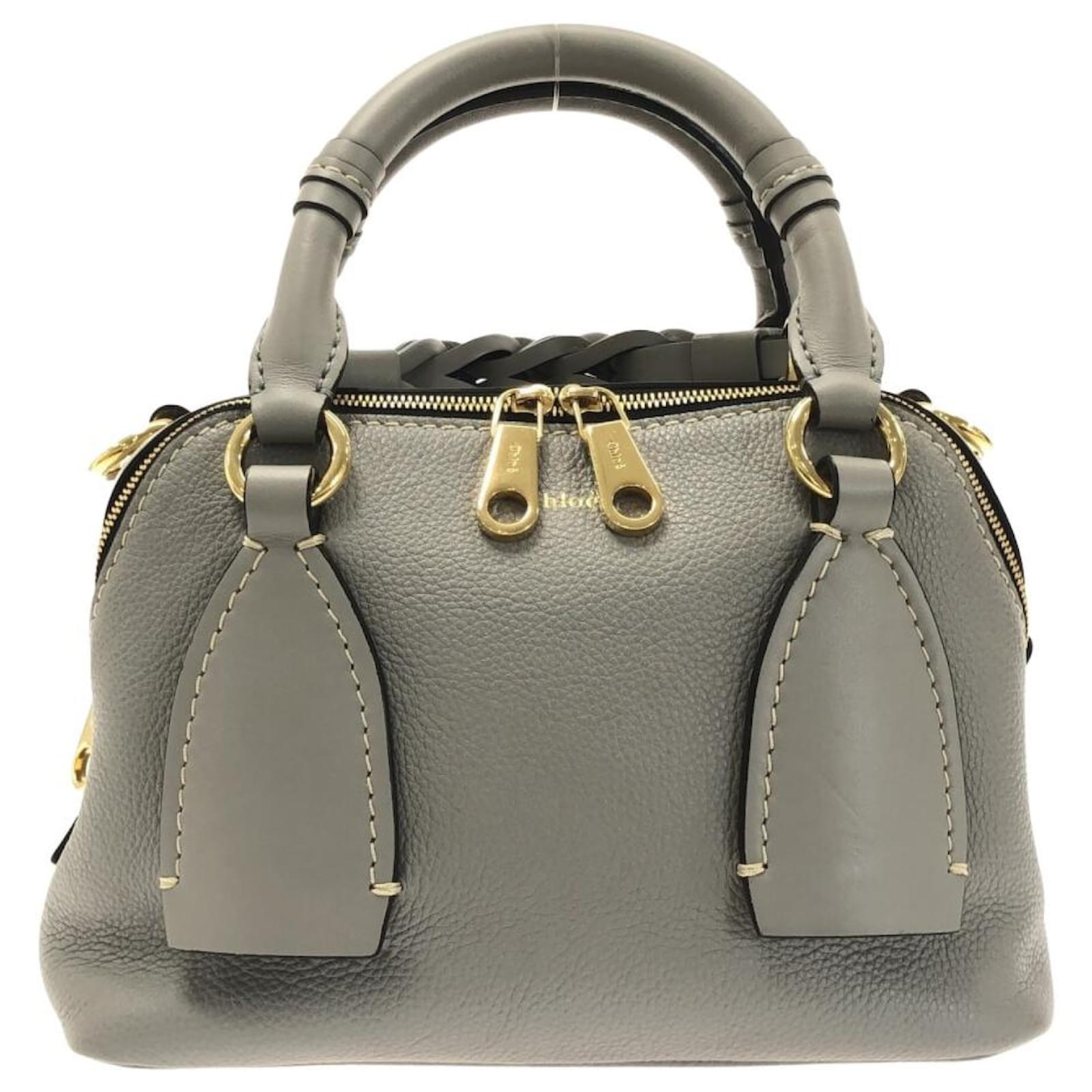 Chloé Daria Grey Leather ref.1038564 - Joli Closet