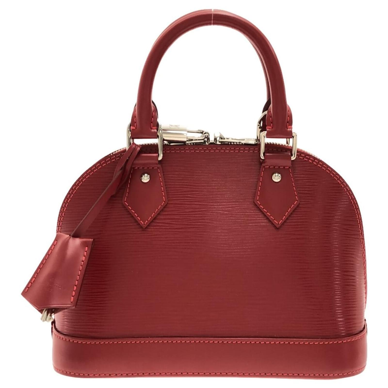 Louis Vuitton Alma BB Red Leather ref.1038757 - Joli Closet