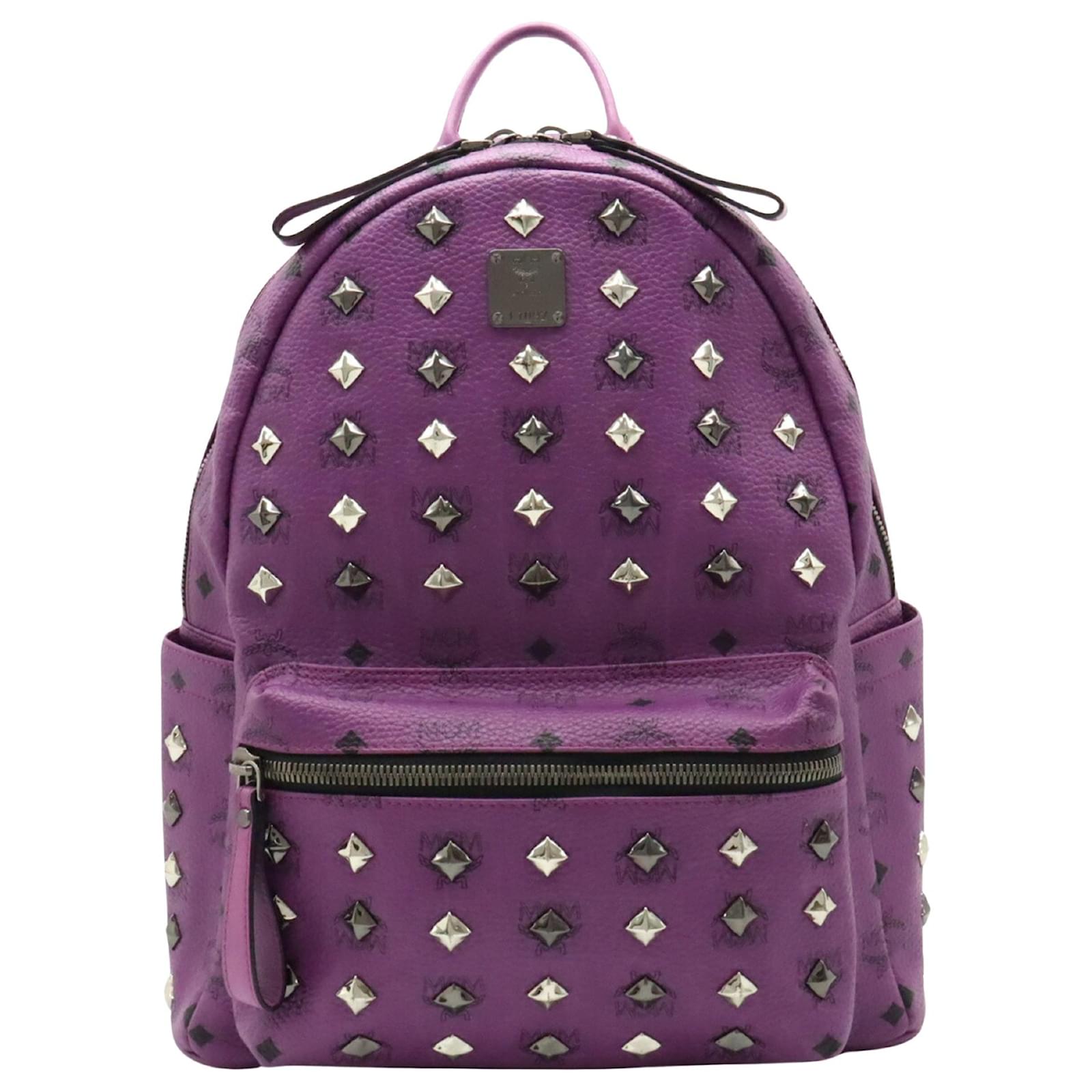 MCM Visetos Purple Leather ref.1038999 - Joli Closet