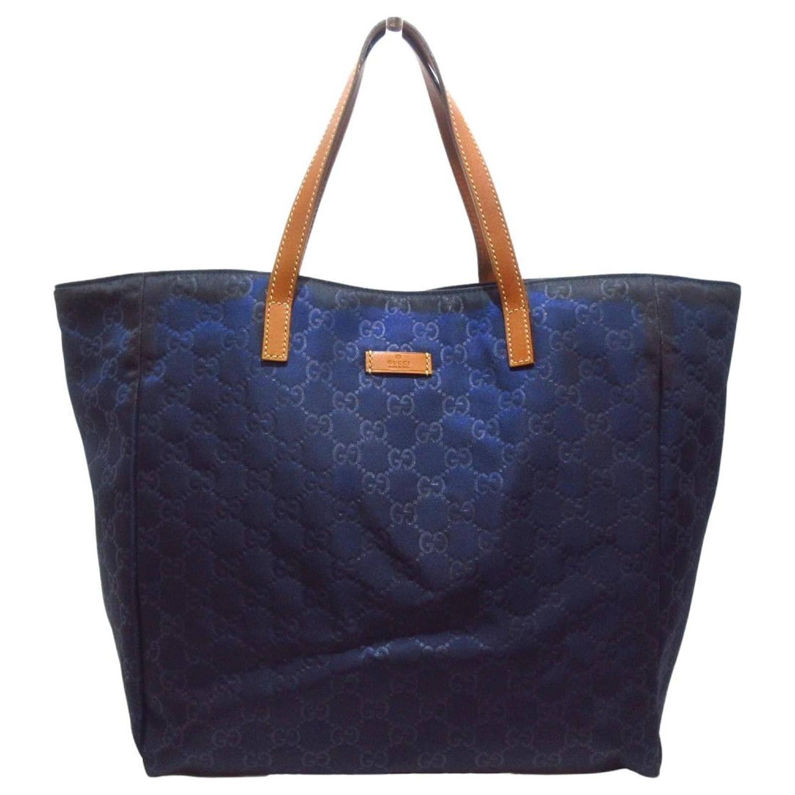 Gucci GG pattern Navy blue Synthetic ref.1039202 - Joli Closet