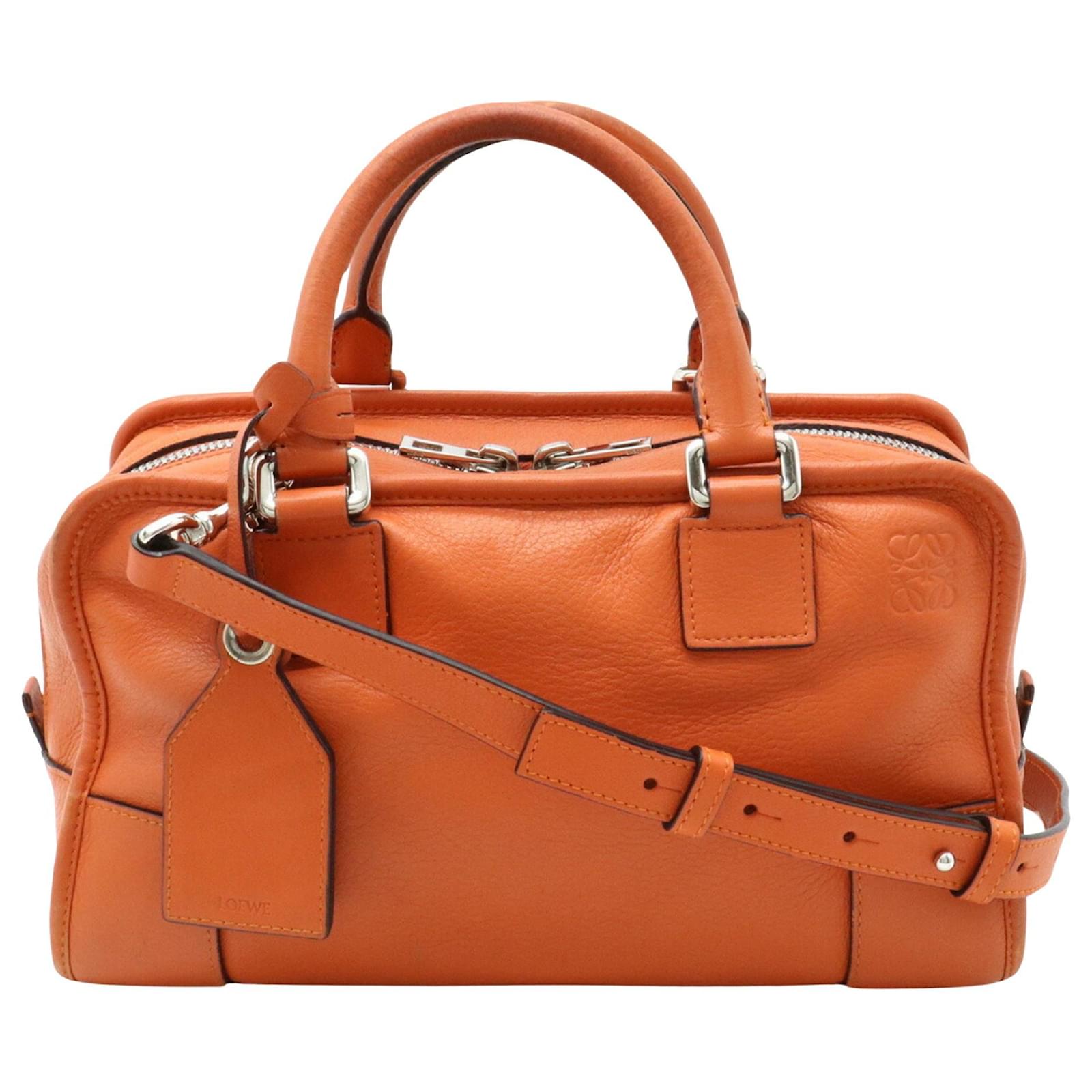 LOEWE AMAZONA Orange Leather ref.1039263 - Joli Closet
