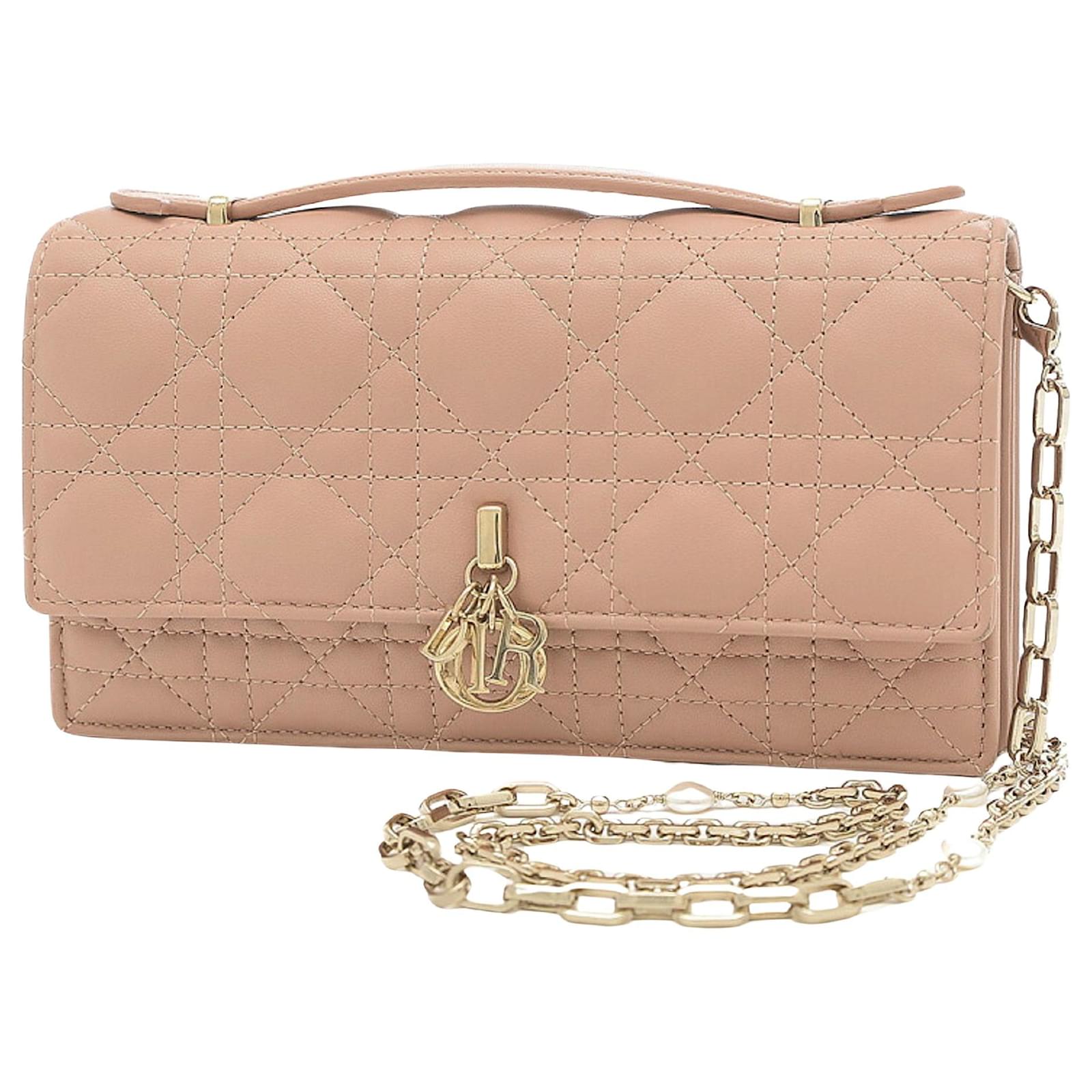 Dior Miss Dior Cuir Beige ref.1040329 - Joli Closet